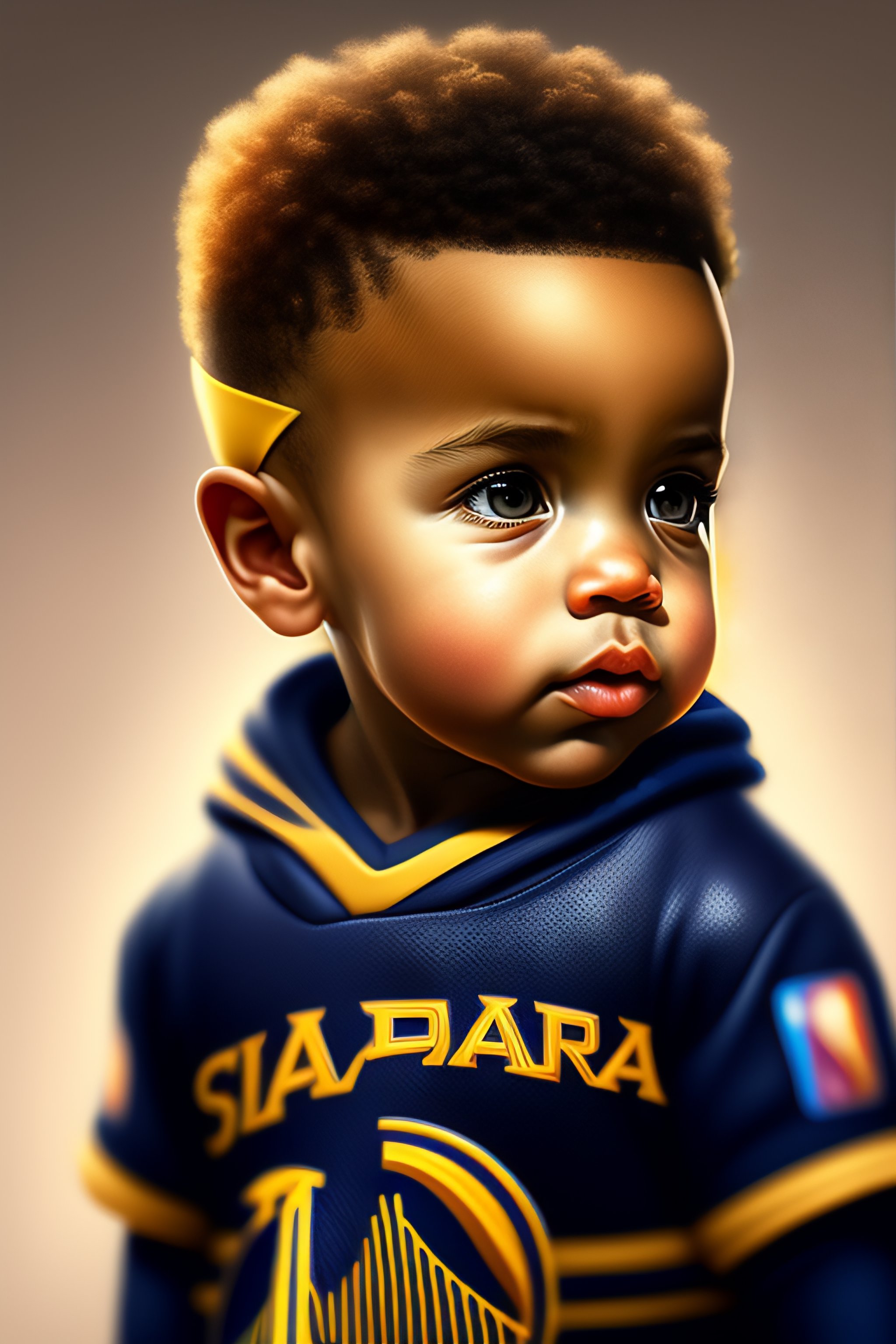 Lexica - Baby Stephen Curry, render, rembrandt, cgsociety, artstation ...