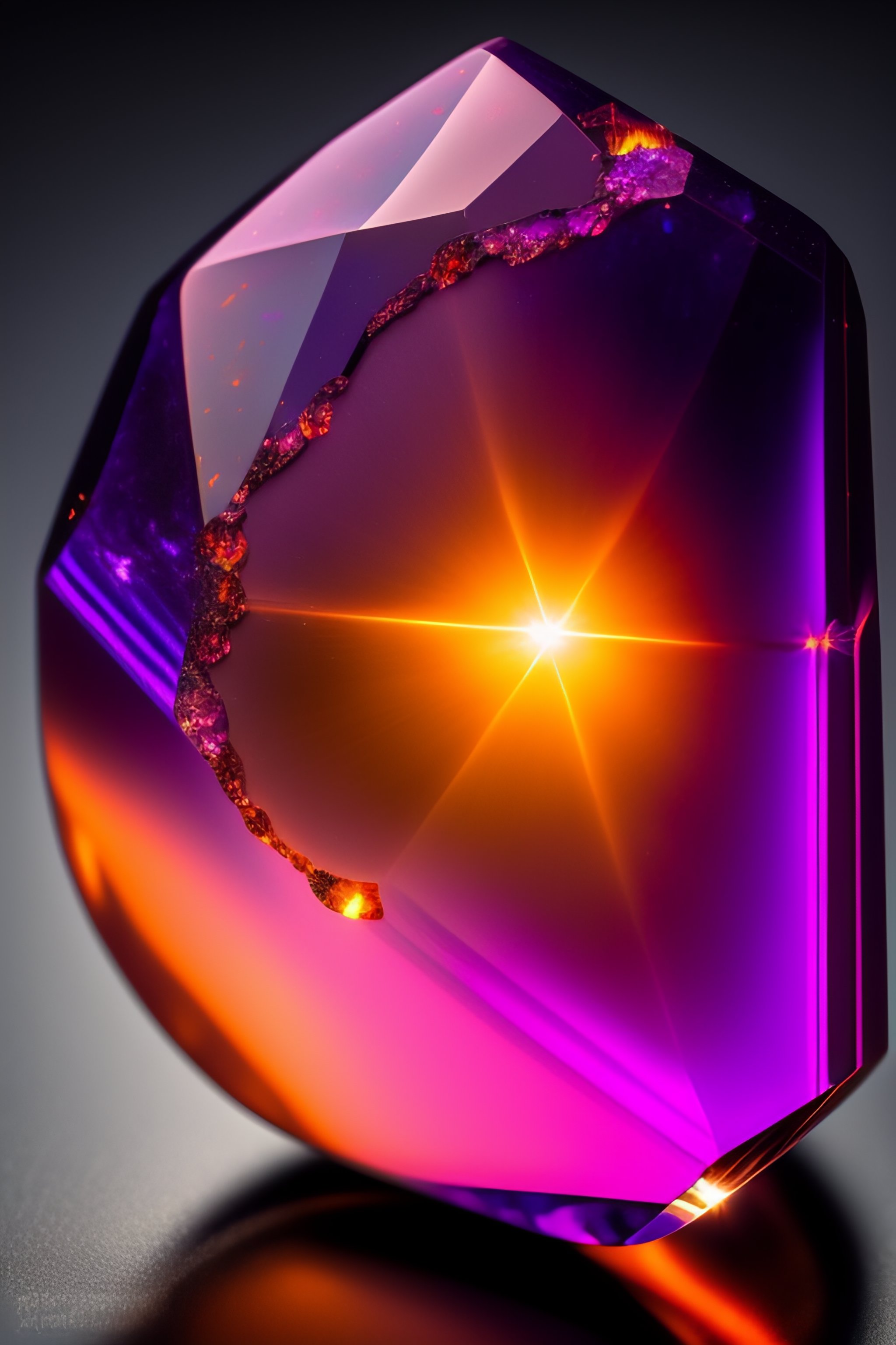 Lexica - A brilliant with colored reflections and interspersed with ...