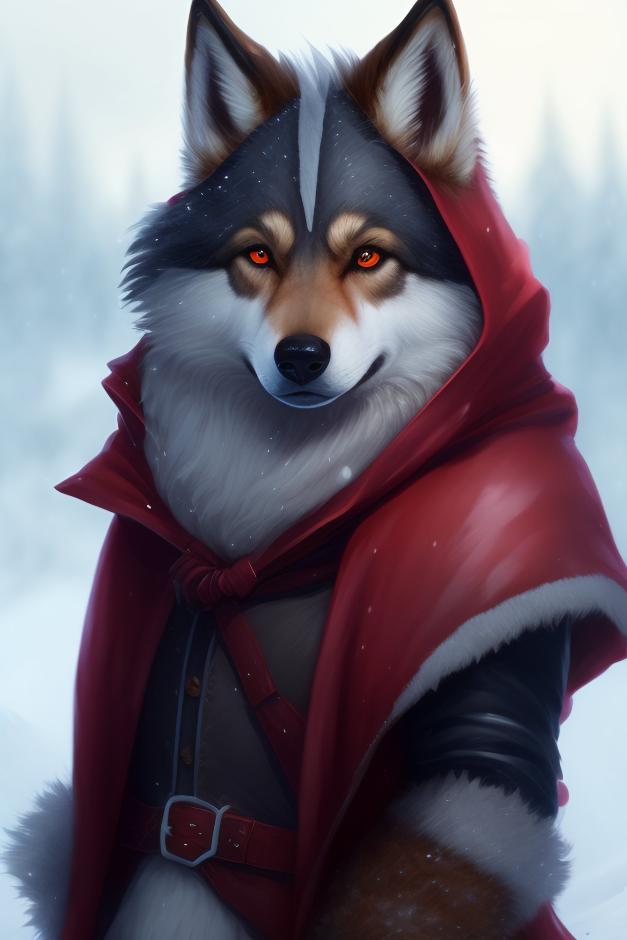 Lexica - Anthropomorphic werewolf, wolf pup, gnome, fluffy, heavy armor ...