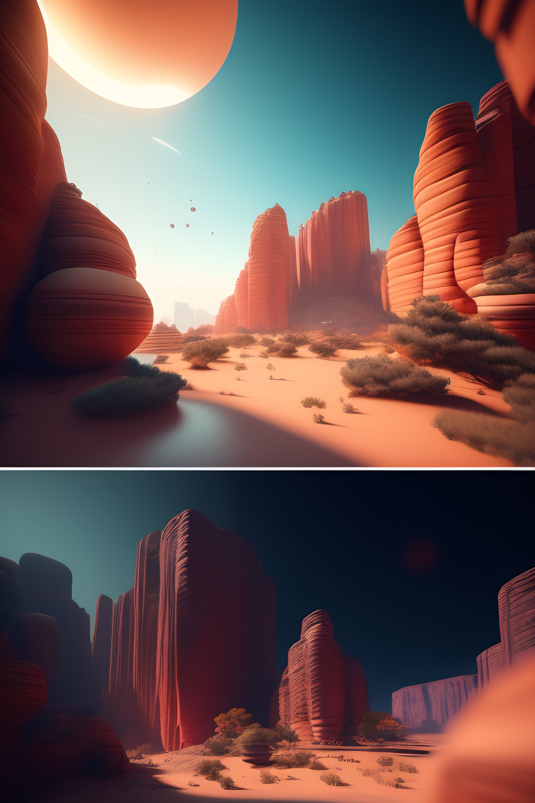 Lexica - A beautiful hyperrealistic detailed 3 d render of set design ...