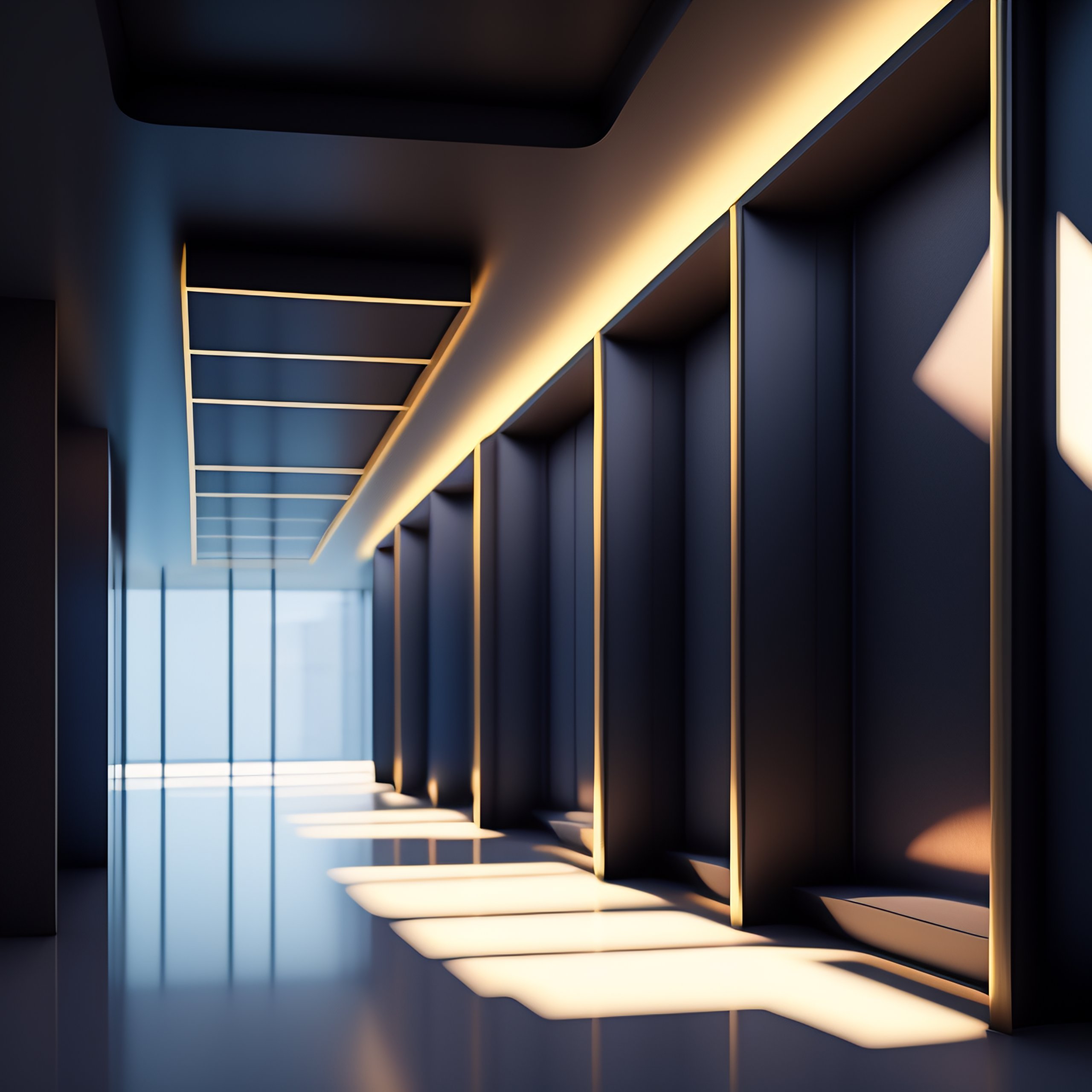 Lexica - Minimal space lobby, high details, minimalism, hyperrealism ...
