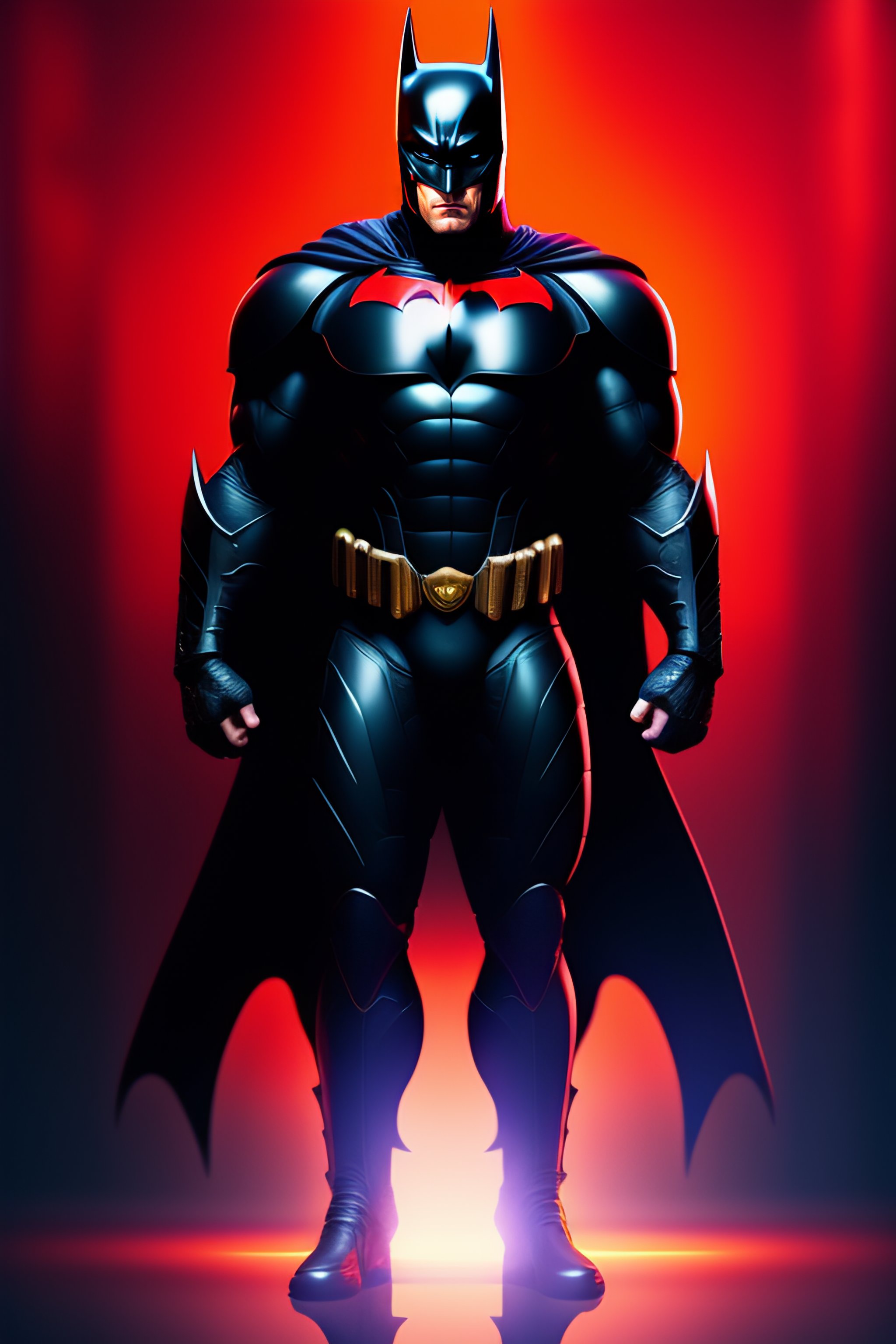 Lexica - Hugh jackman as bruce wayne with batsuit in batman movie, full ...