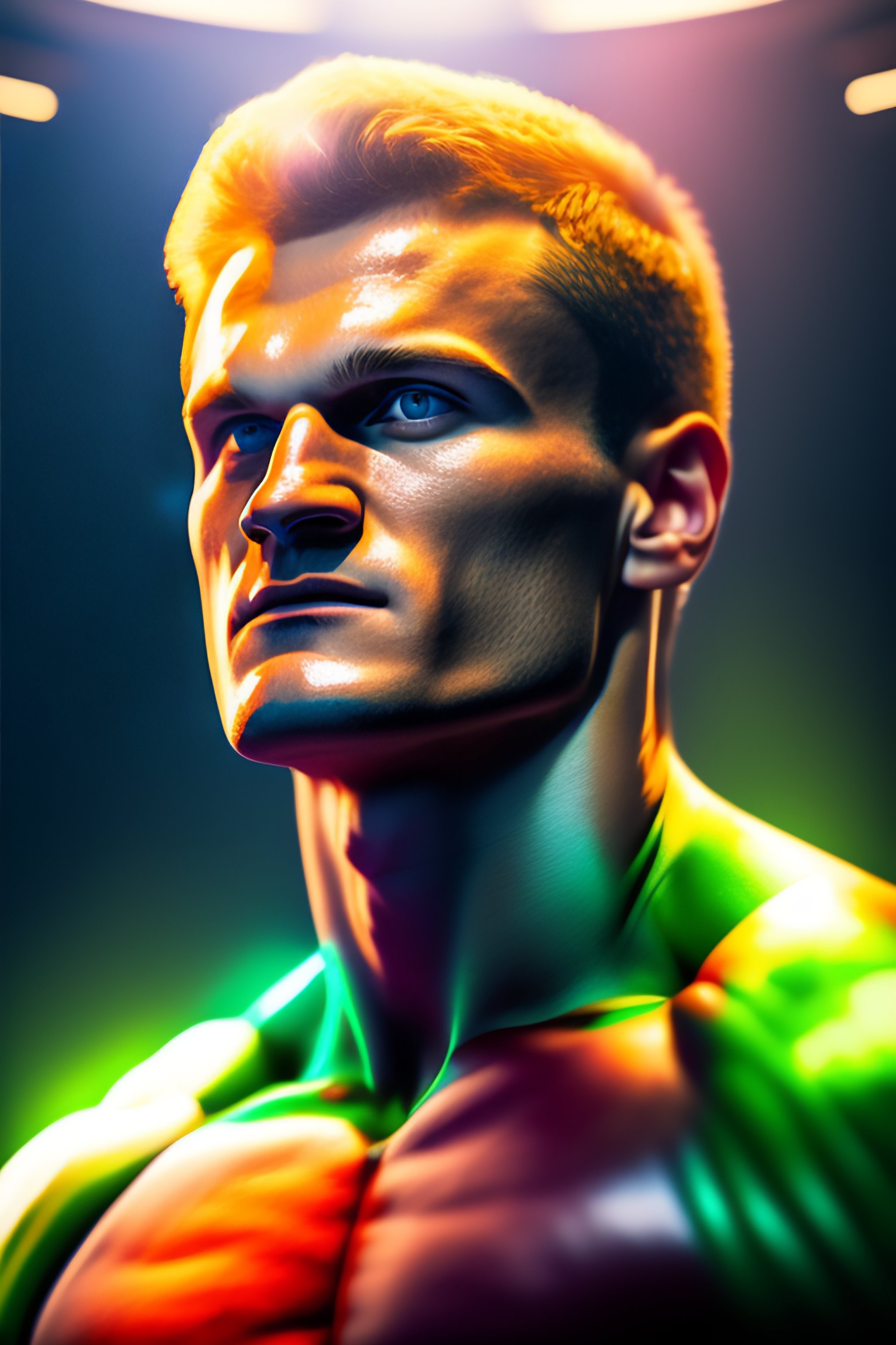 Lexica - Vitálik Buterin as hulk blender 4k nikon 35mm hyper realistic ...