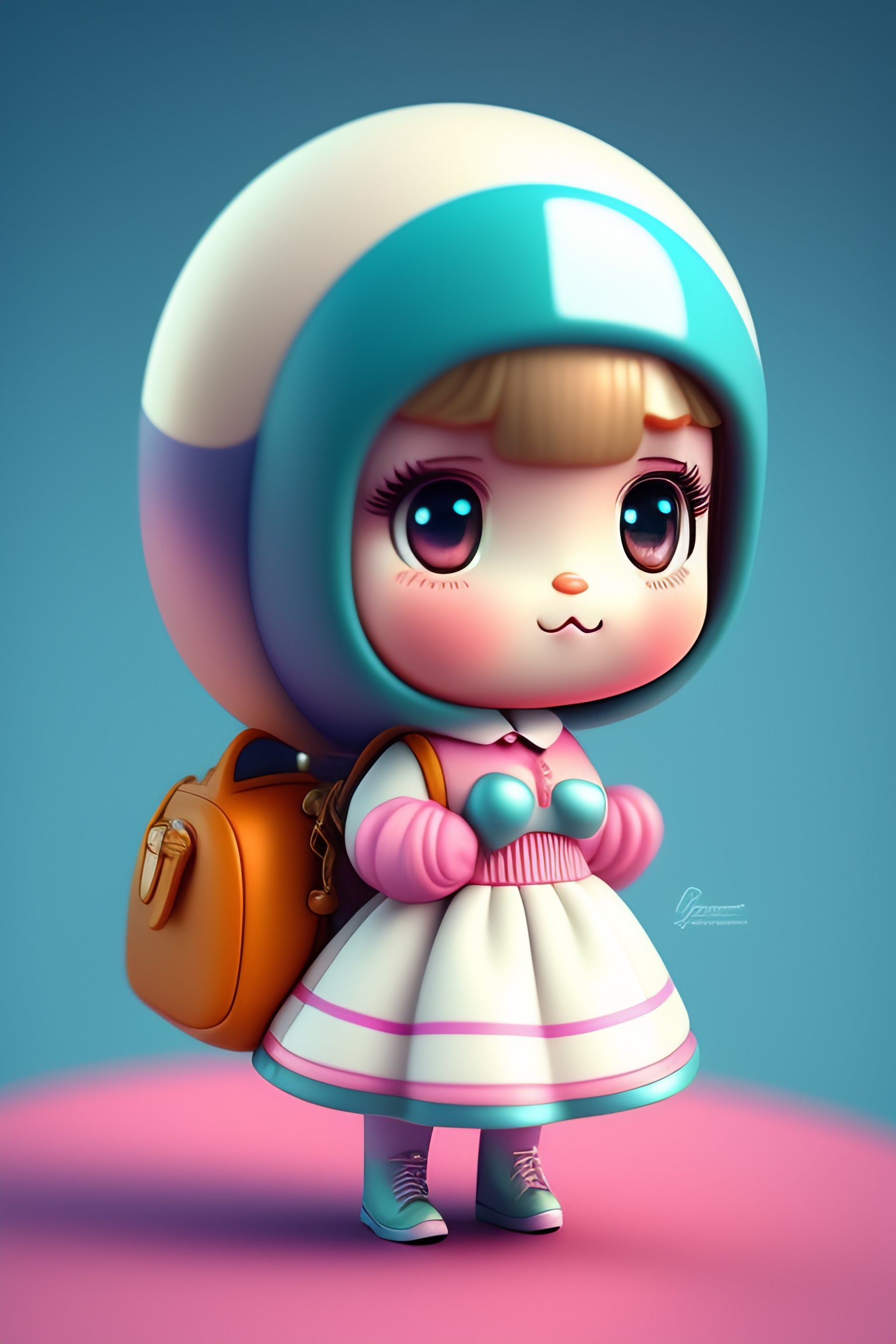 Lexica - Cute and adorable cartoon, surrealism, super cute, trending on ...