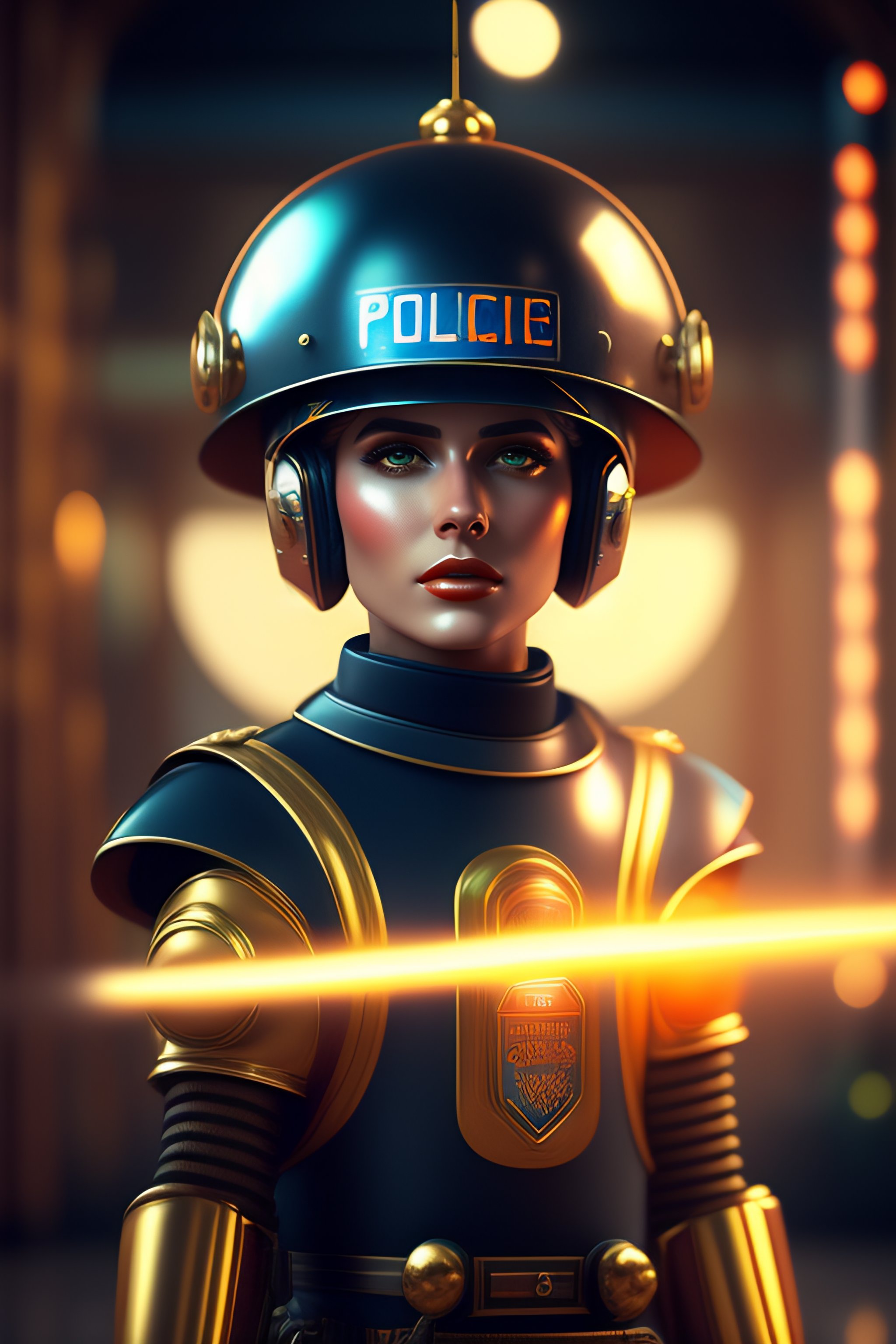 Lexica - Futuristic Vintage Medium Shot 1920's Poster electronik ...