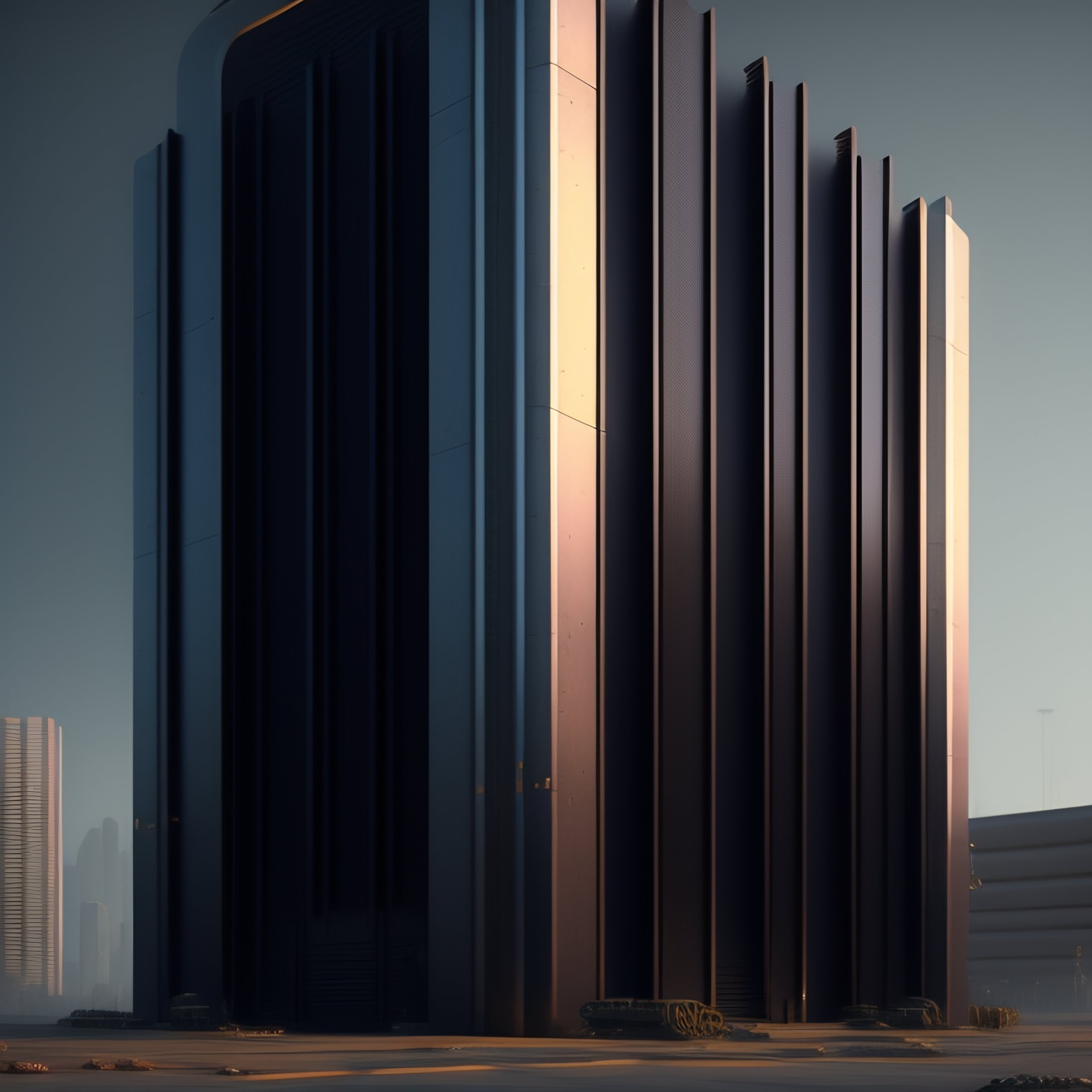 Lexica - Cyberpunk building texture, dark and mysterious, very detailed ...