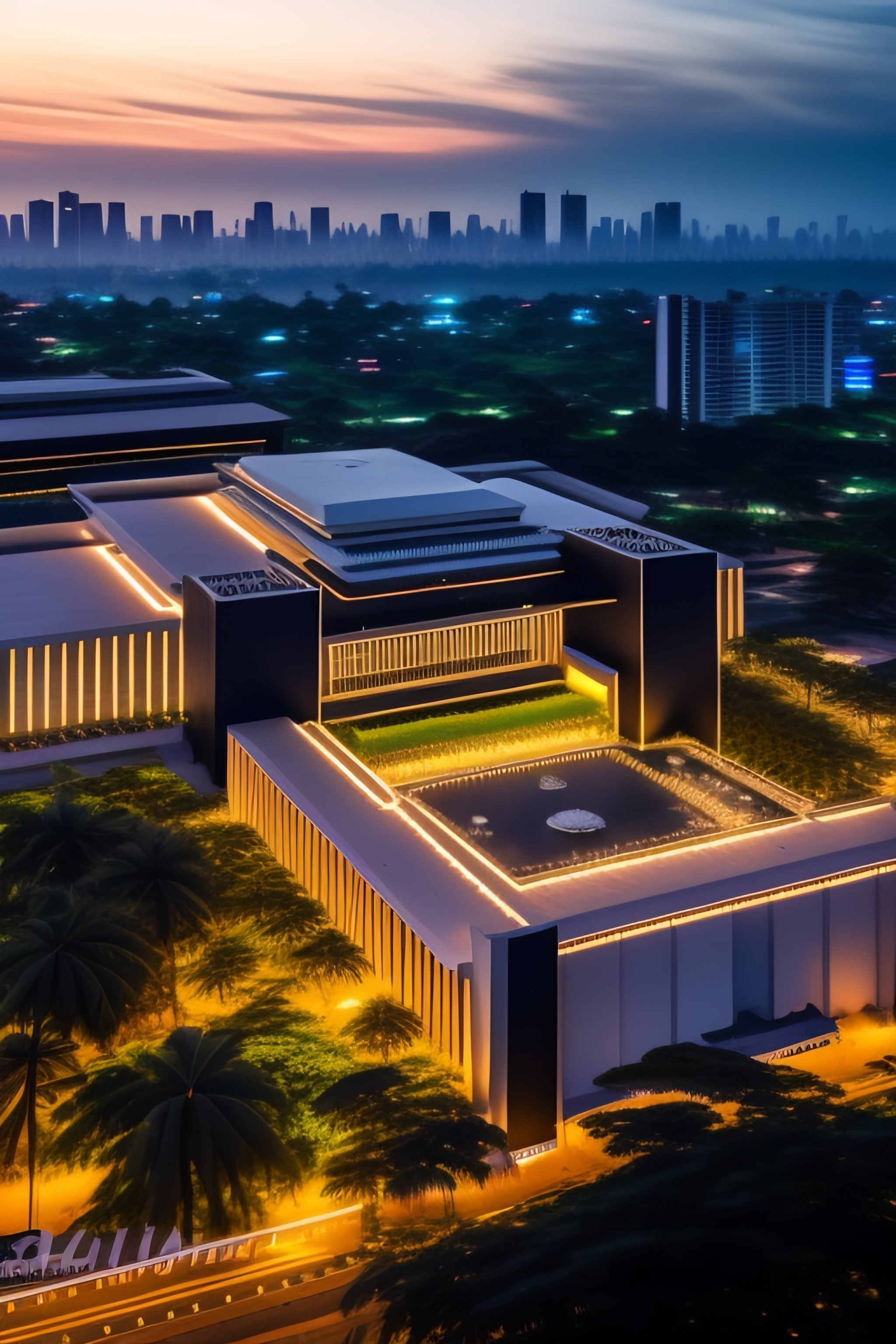 Lexica - Photo-realistic high-resolution aerial photograph of top ...