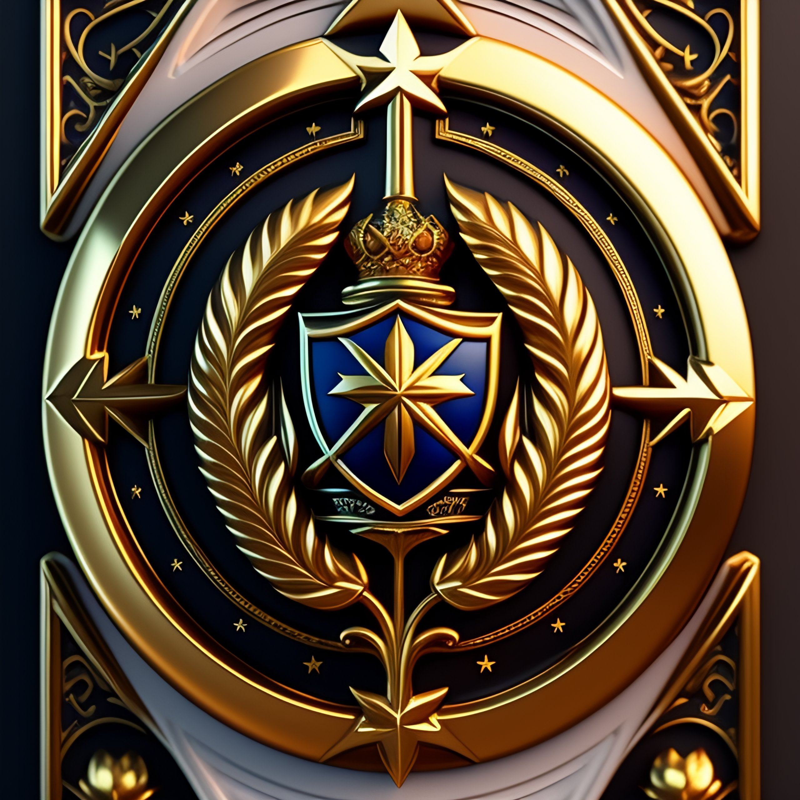 Lexica - Beautiful family crest, frensh blason style. The crest depicts ...