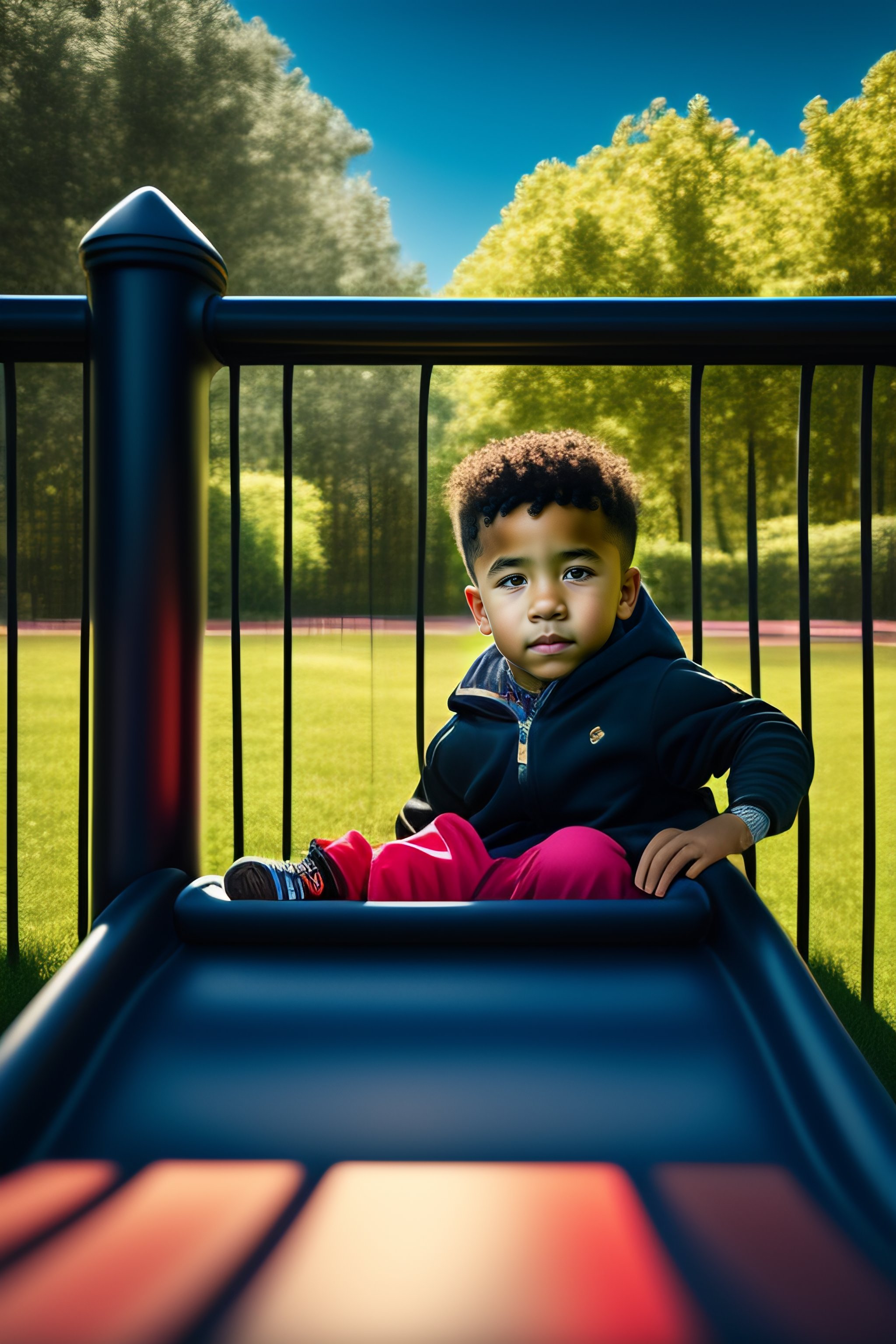 Lexica - Portrait of year old boy mixed race boy (black and cuacasion ...