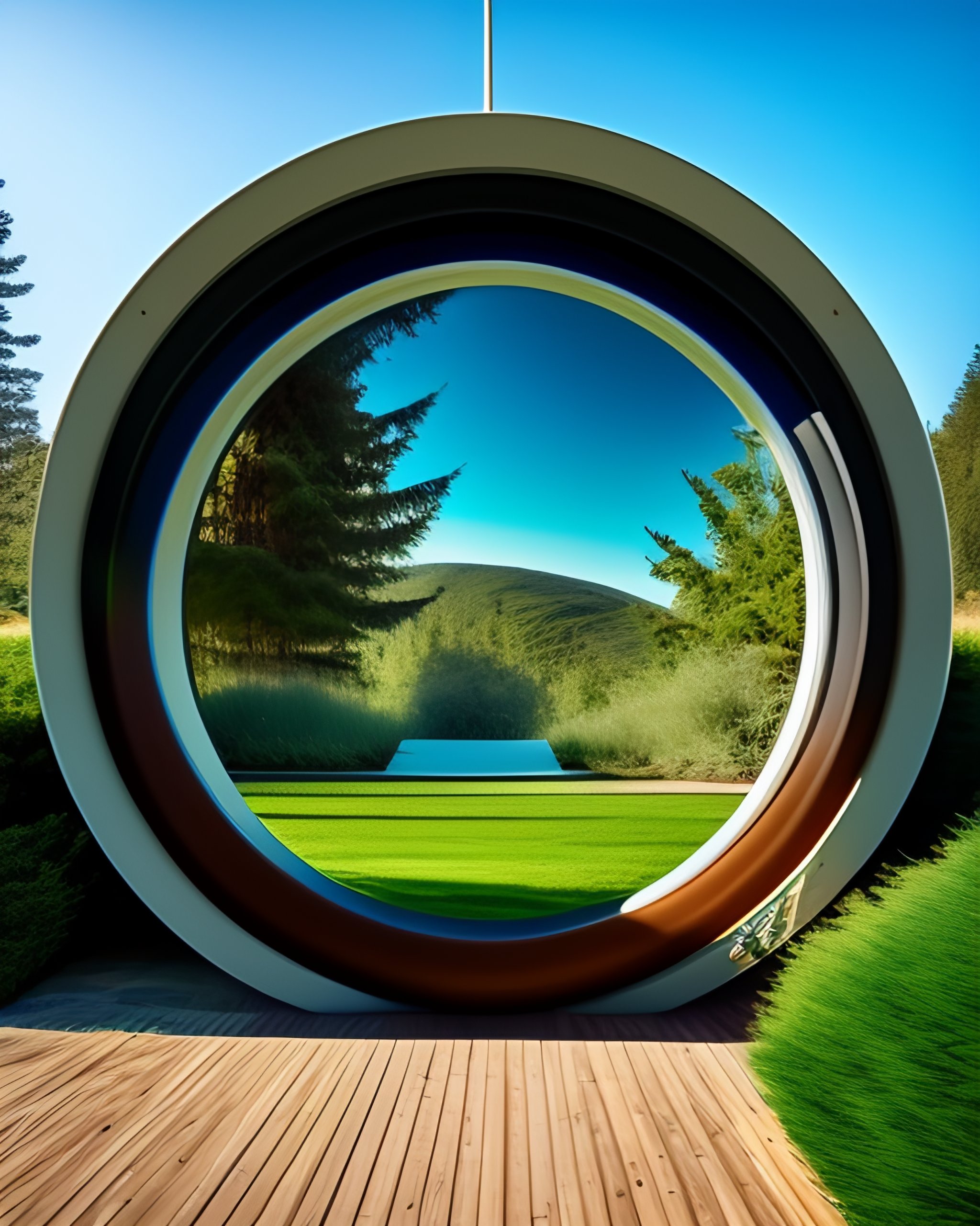 Lexica - Bridge to another universe, through a spherical spinning ...