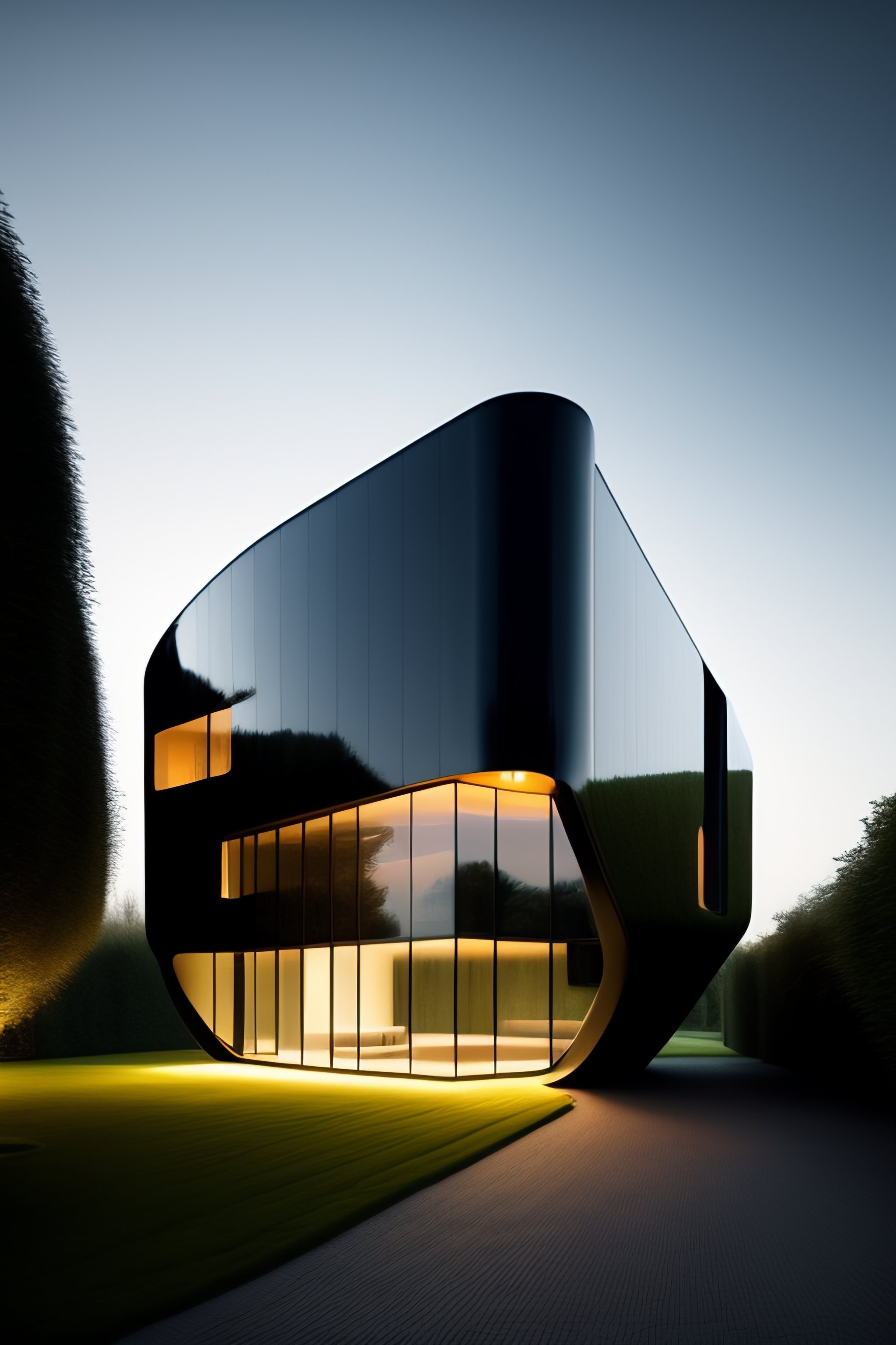 Lexica - A house in rotterdam, zaha Hadid style