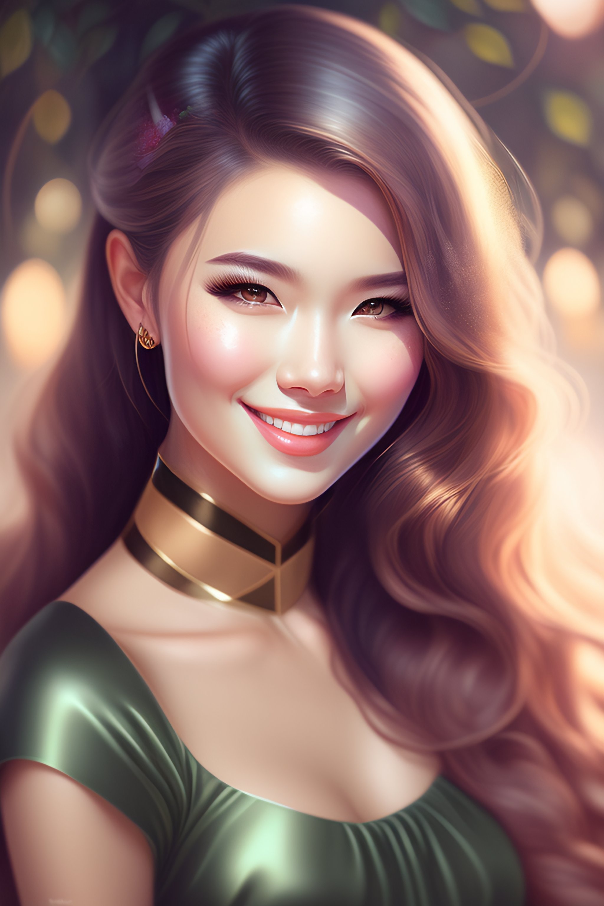 Lexica - Ultra-realistic portrait of a very beautiful girl in a rabbit ...