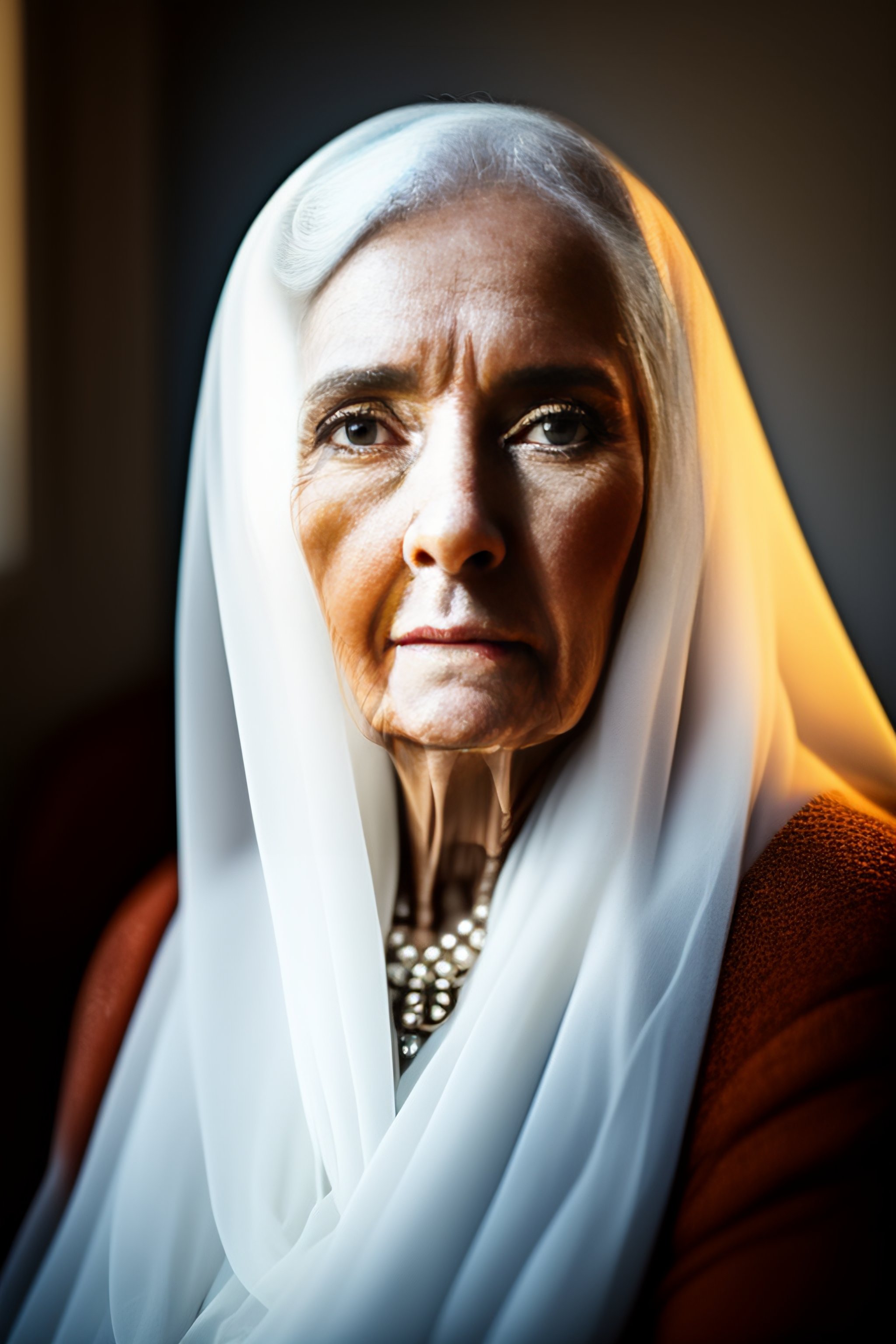 Lexica - An ultrarrealistic photo of a beautiful woman over 85 years ...