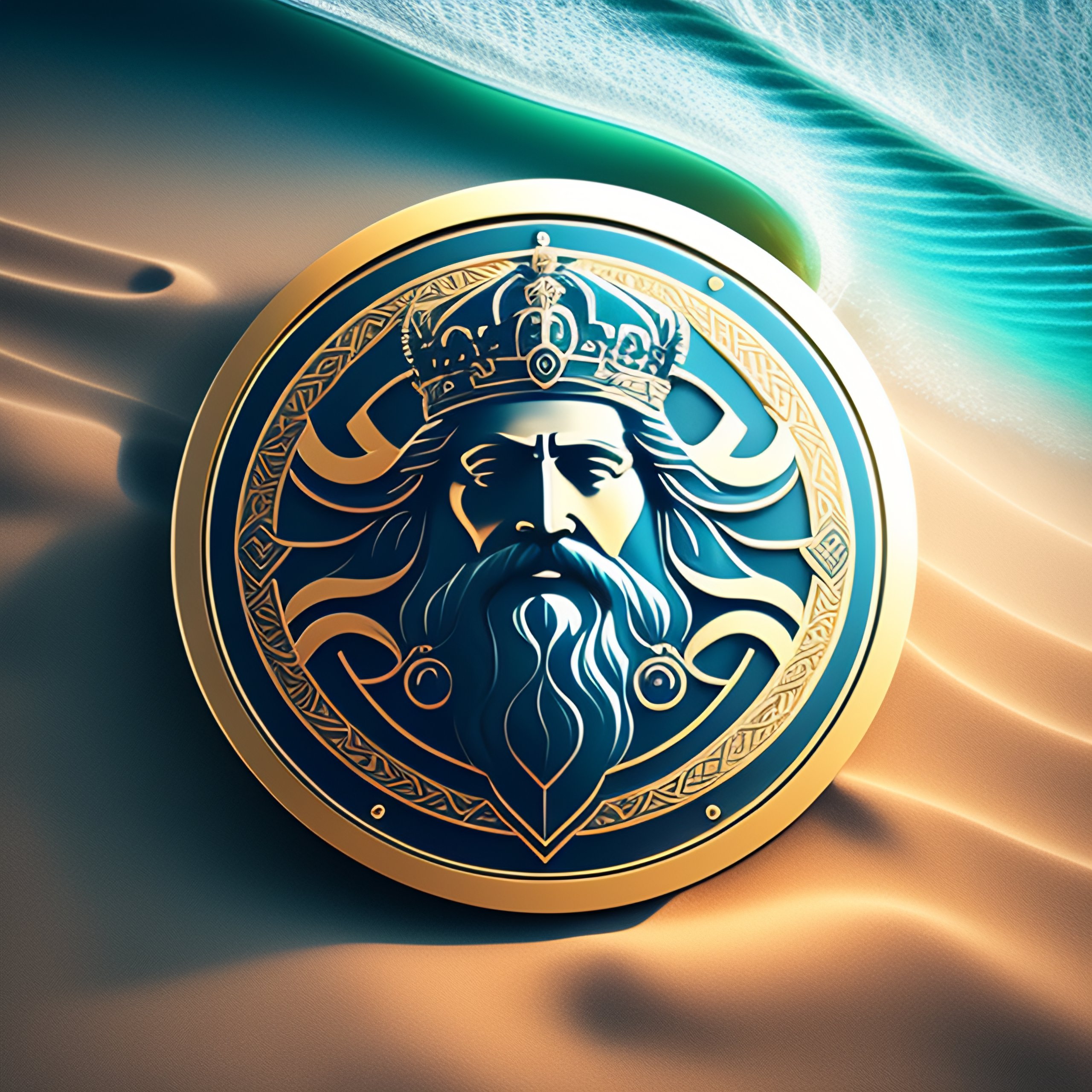 Lexica - Create a logo of poseidon with the name "Proseidon ...