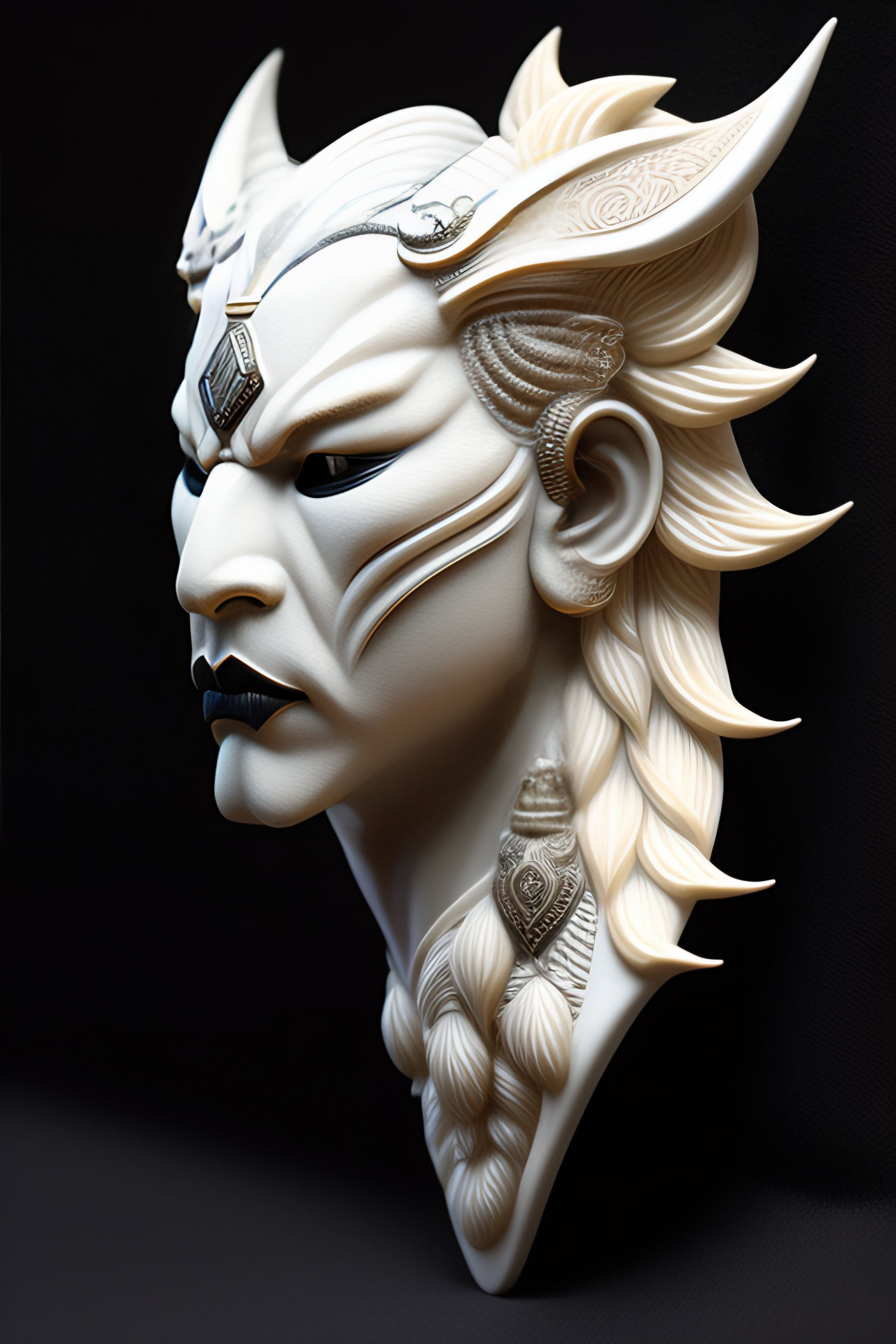 Lexica - Only oni mask, cyberpunk,highly detailed beautiful organic ...