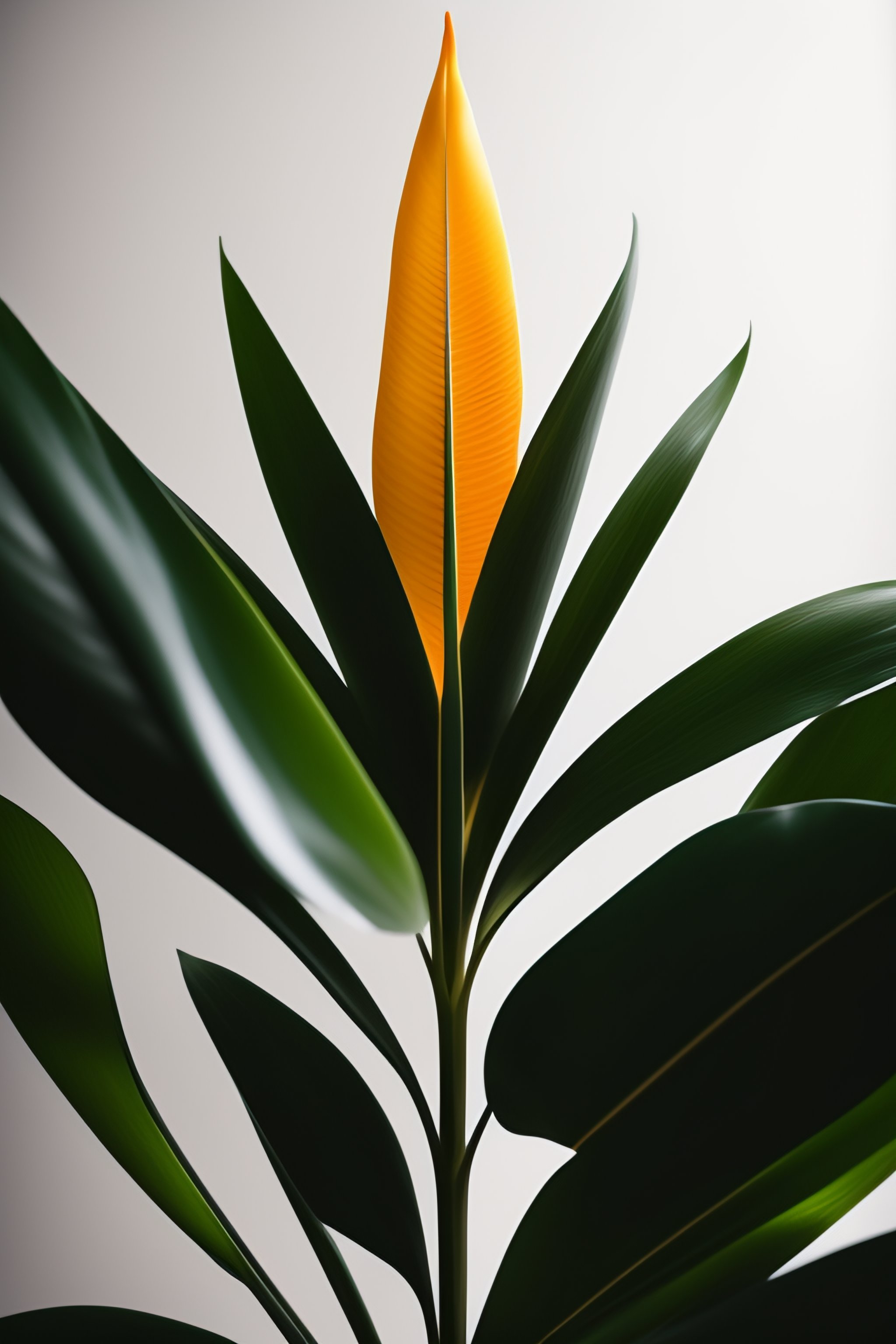 Lexica - Product photo of a strelitzia plant with large, tall leaf ...