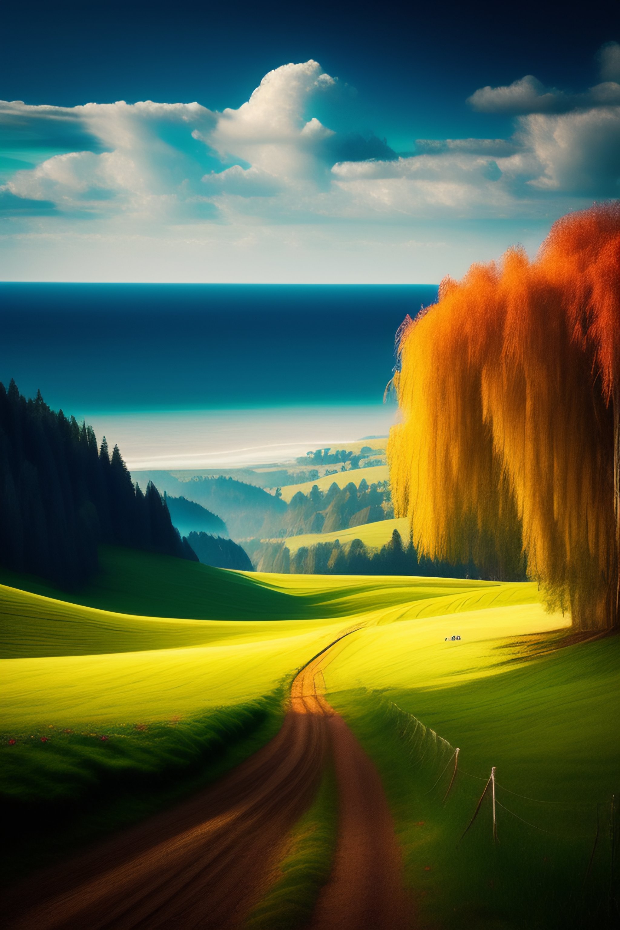 Lexica - Happiness, landscape, beautiful, incredible