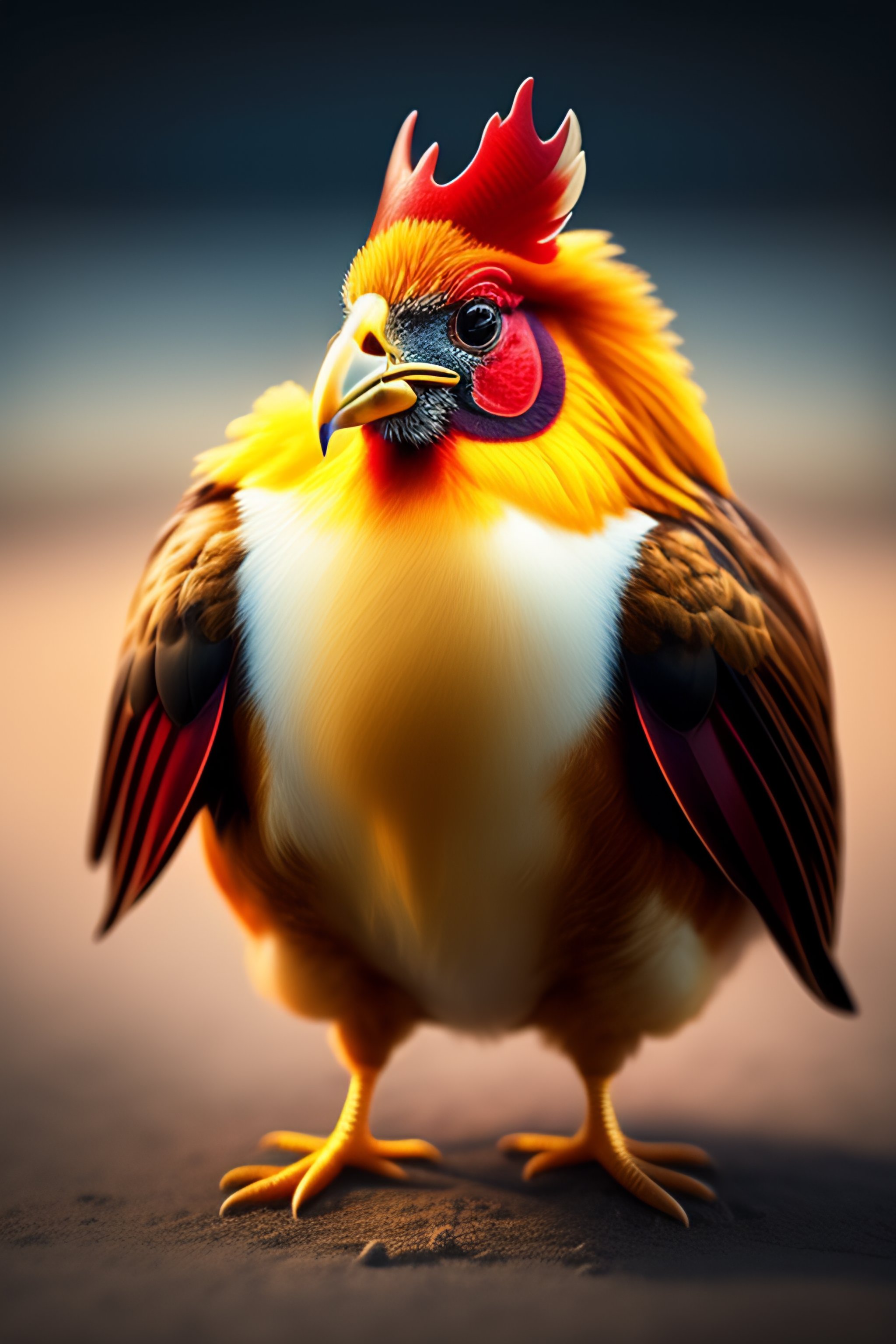 Lexica - Crime fighting chicken