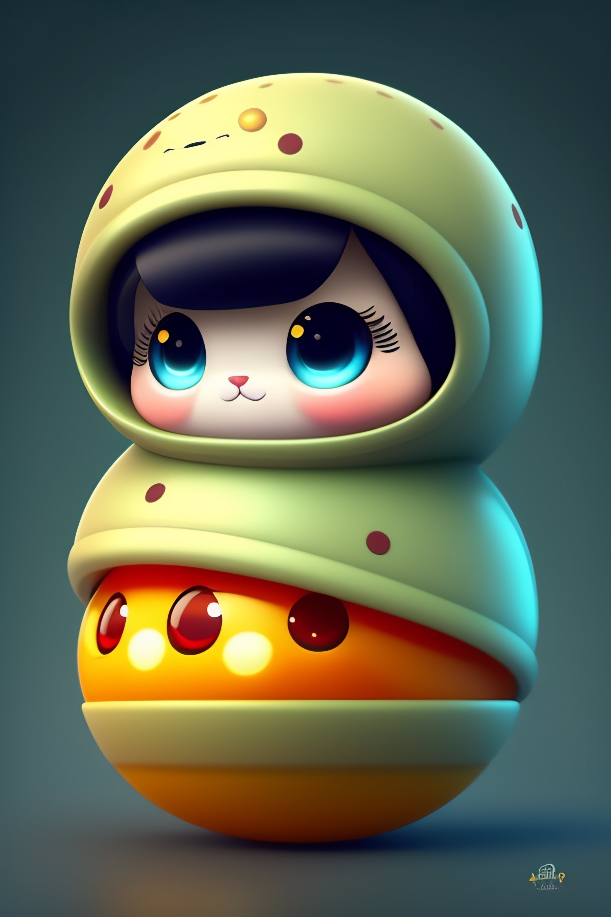 Lexica - Cute and adorable cartoon it baby, fantasy, dreamlike ...