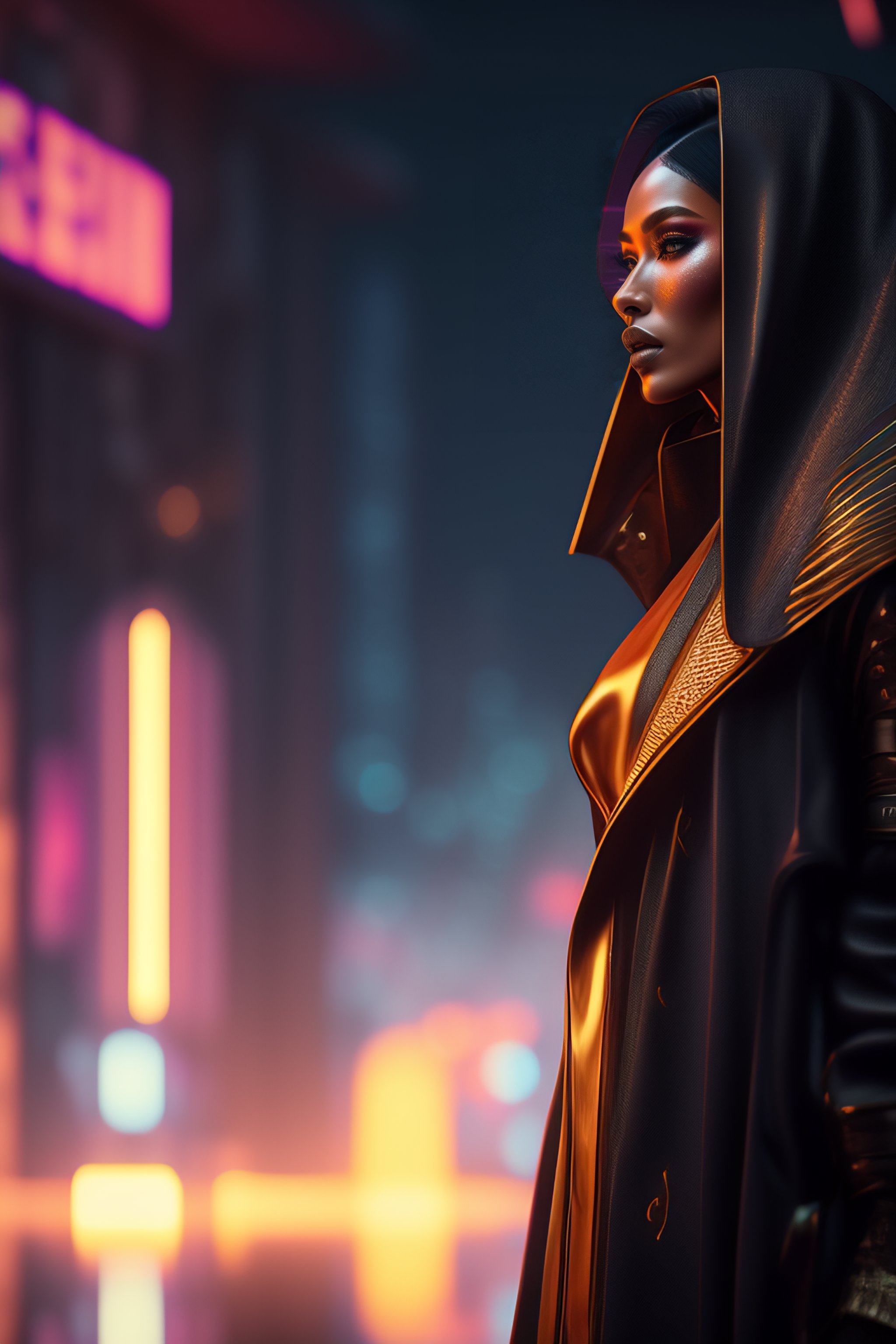 Lexica - Fashion designer, cyberpunk, marvelous workshop, 8k ...