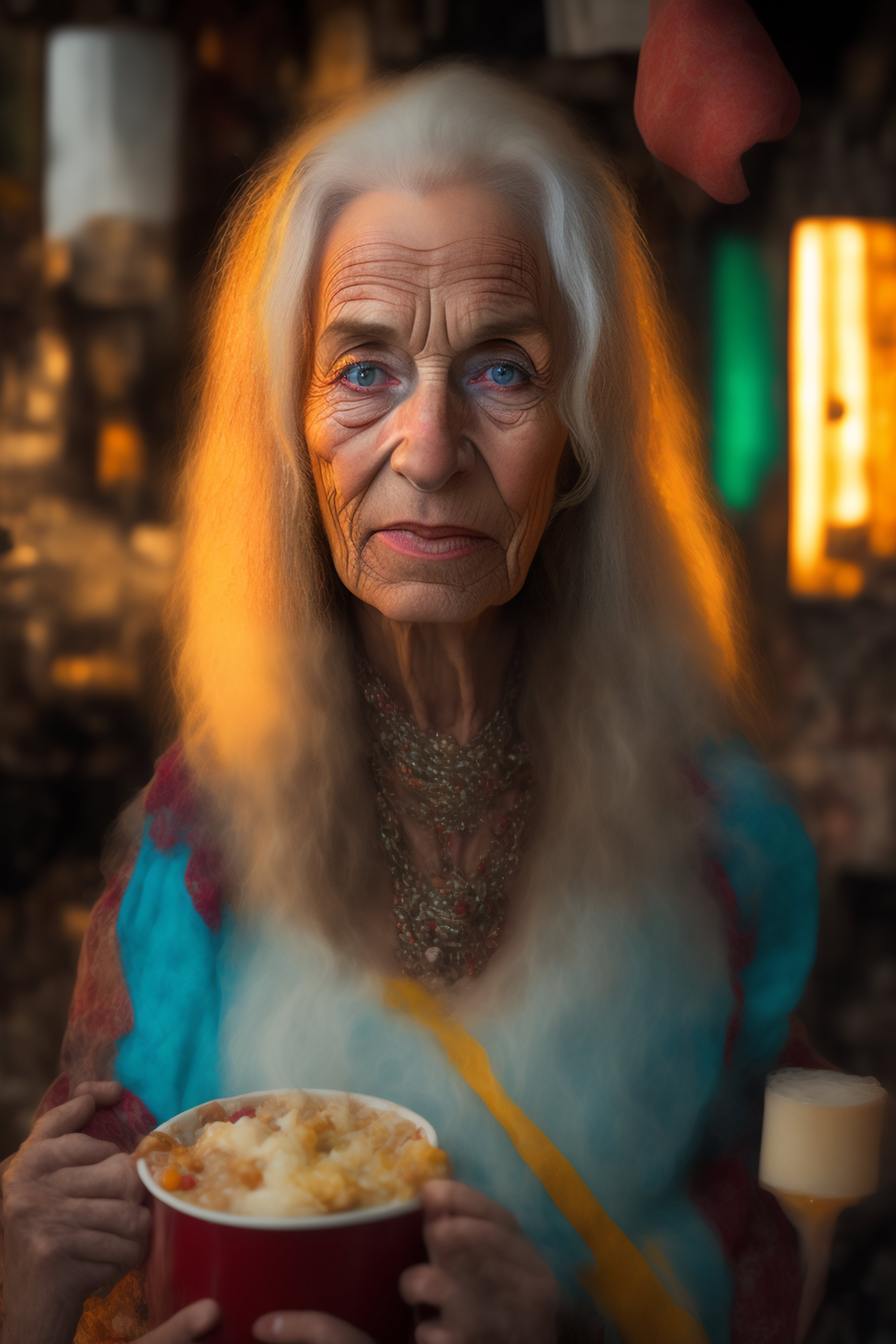 Lexica - A full body photography of a crazy looking, old ugly very ...