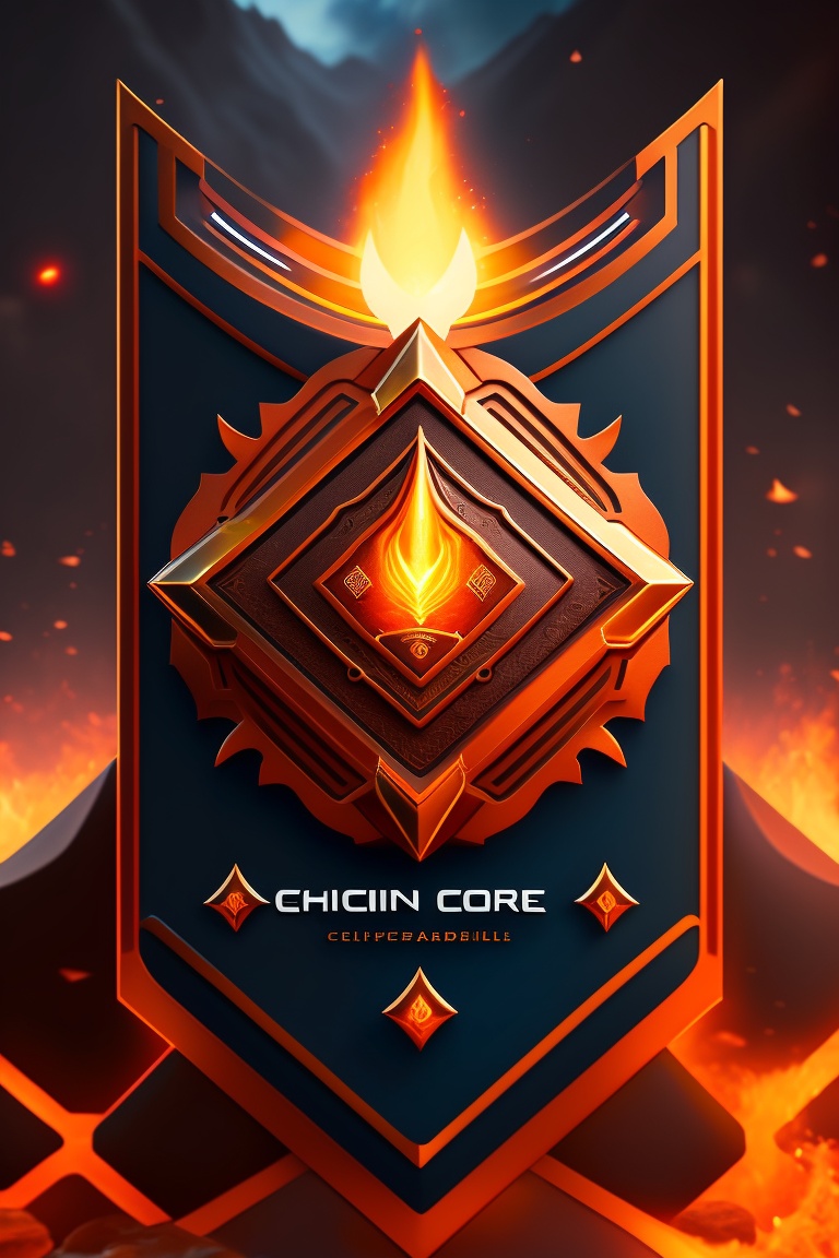 Lexica - Digital art illustration of Molten Core Medallion, a ...