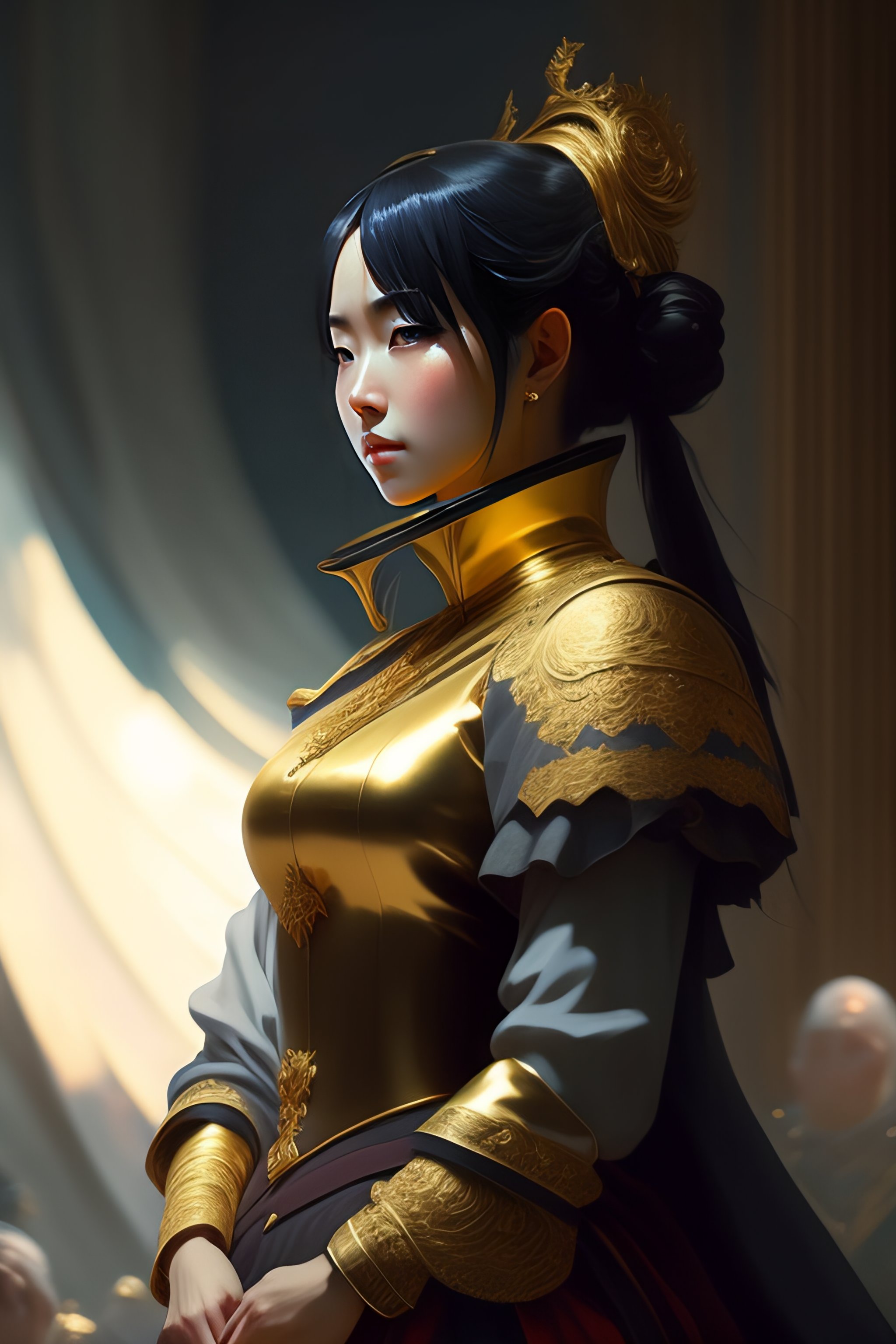 Lexica - Baroque oil painting anime key visual full body portrait ...