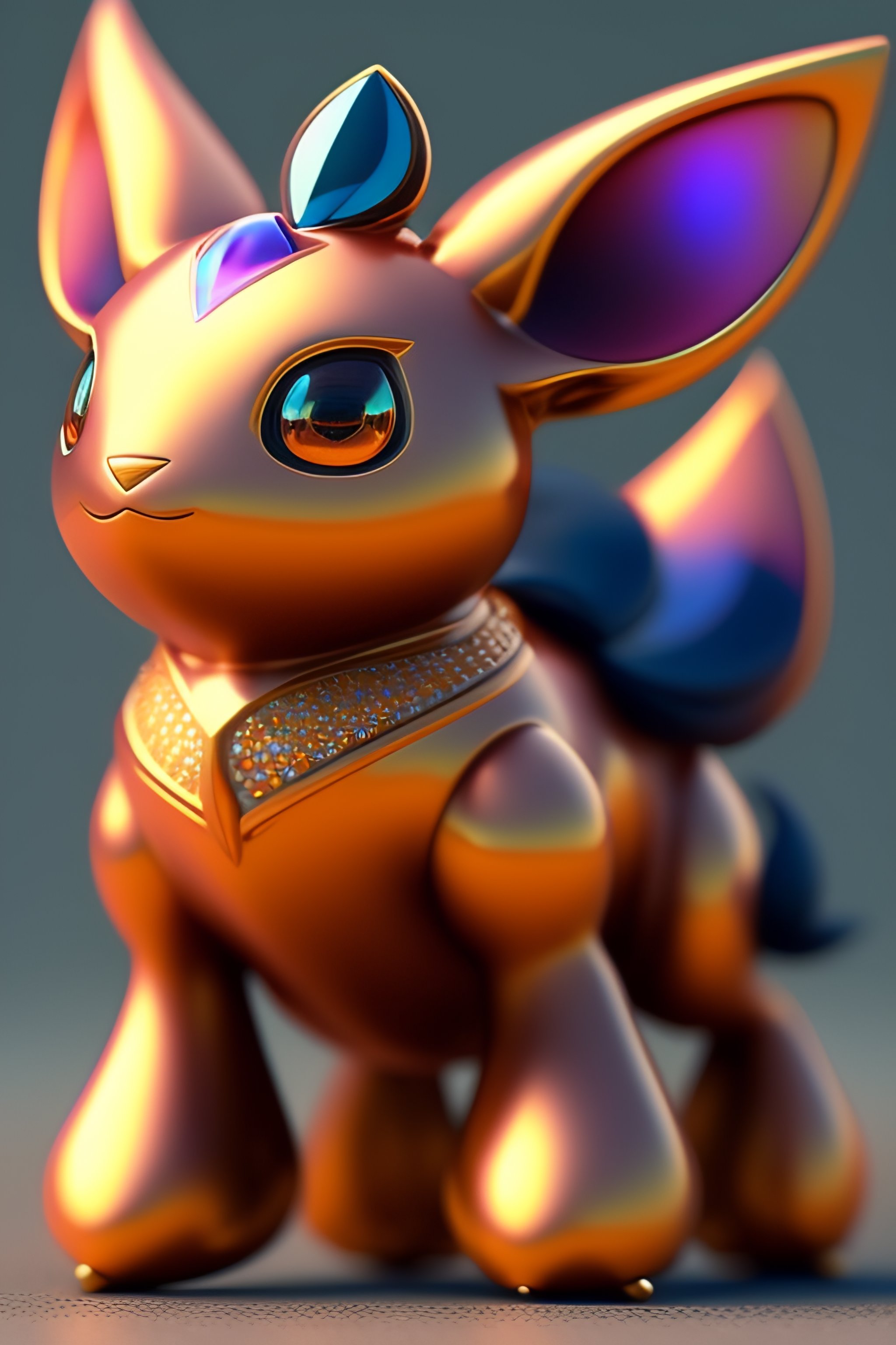 Lexica - A cute psychic type pokemon:: by beeple and James Gilleard and ...