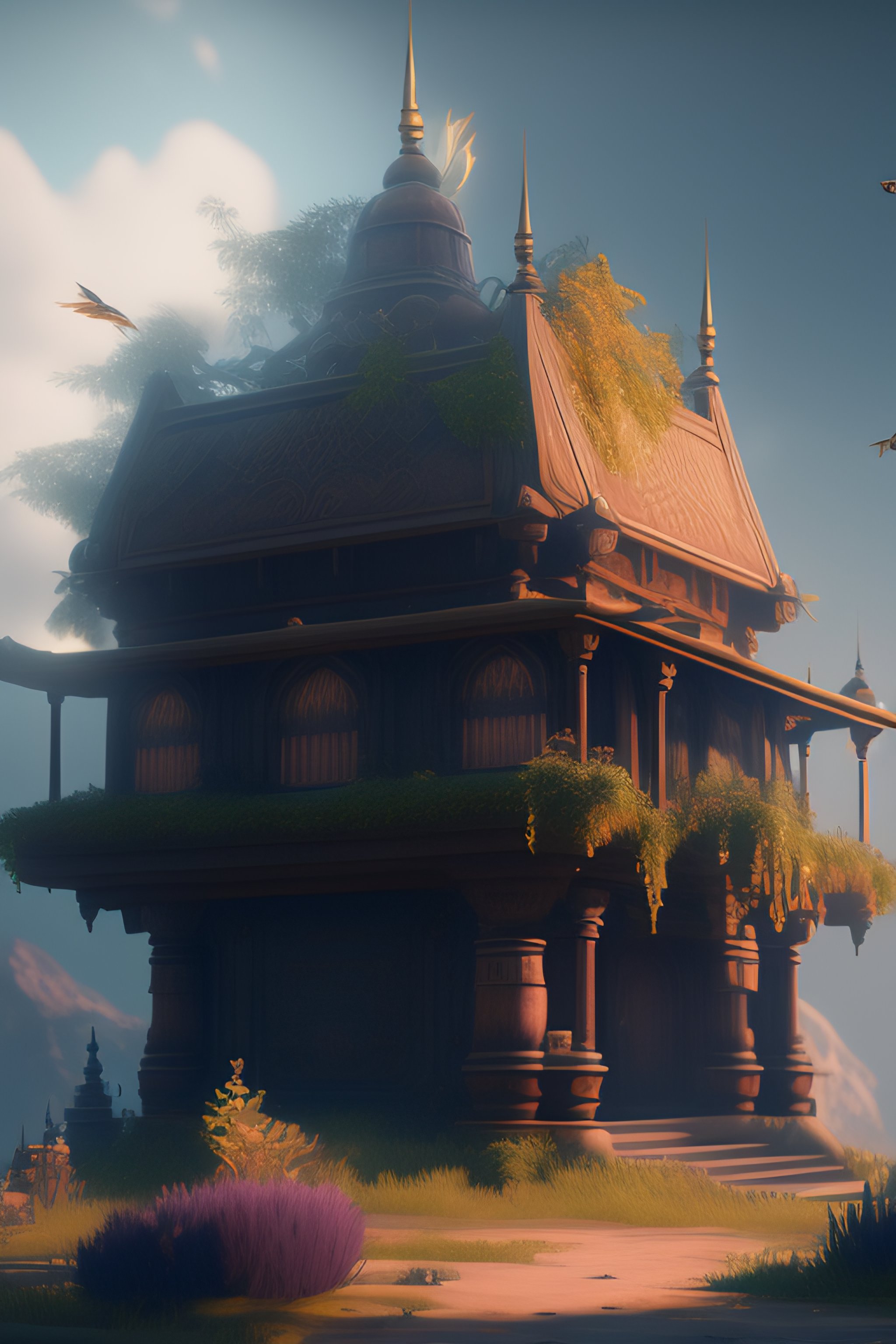 Lexica - Highly detailed, digital painting, atmospheric lighting ...