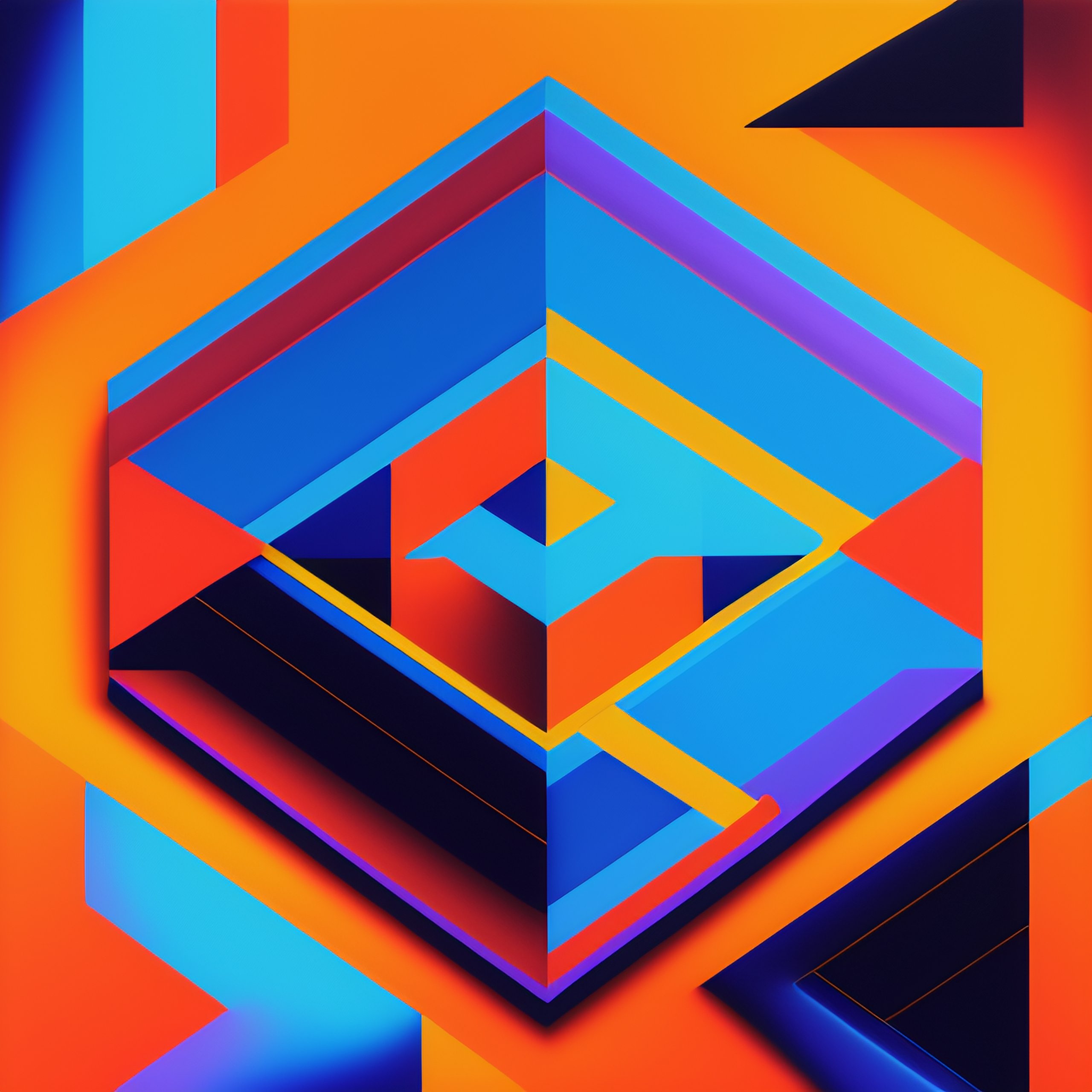 Lexica - Abstract 1998 album art cover, stylish, designer, blue ...