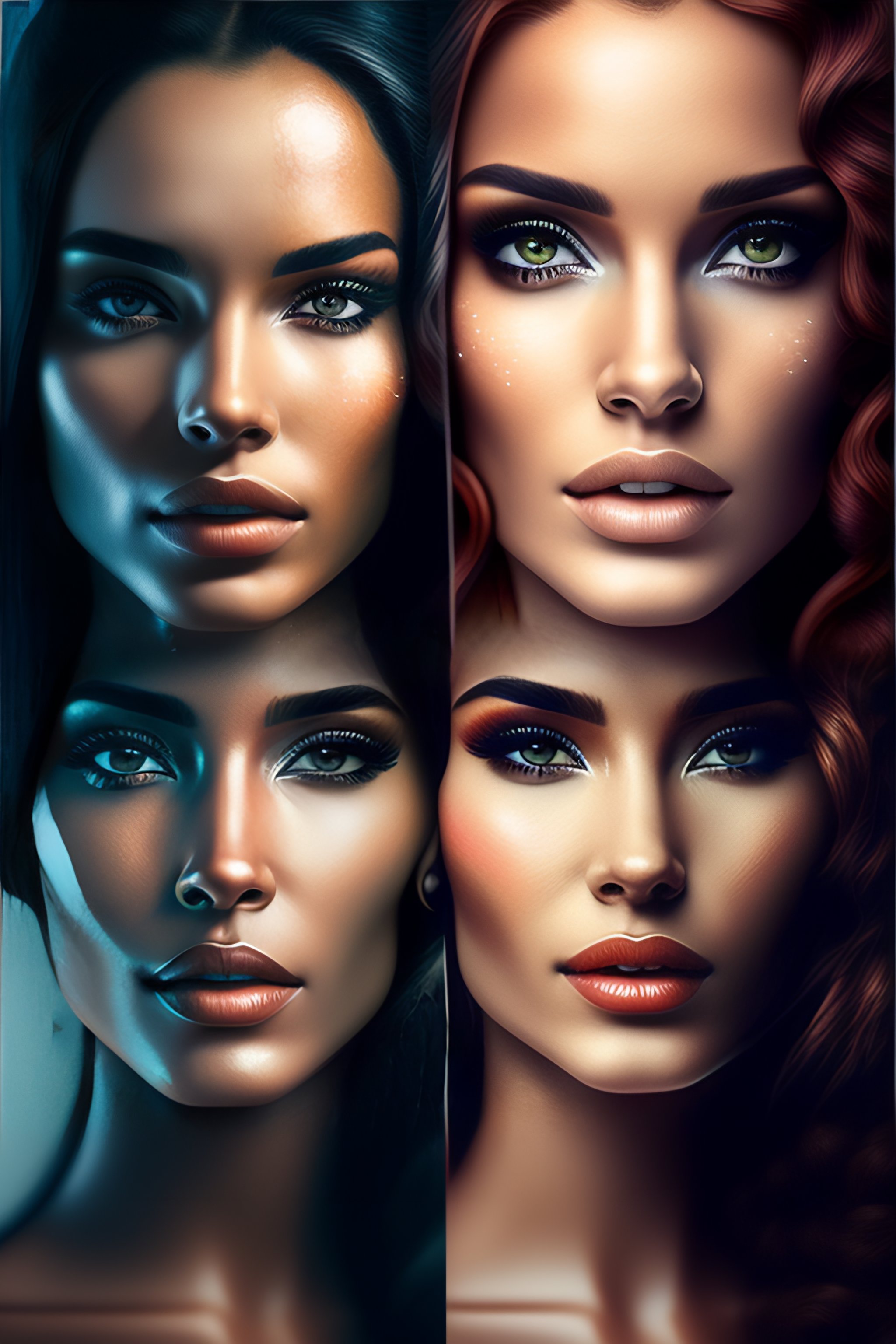 Lexica - Perfect woman face and body detailed clear