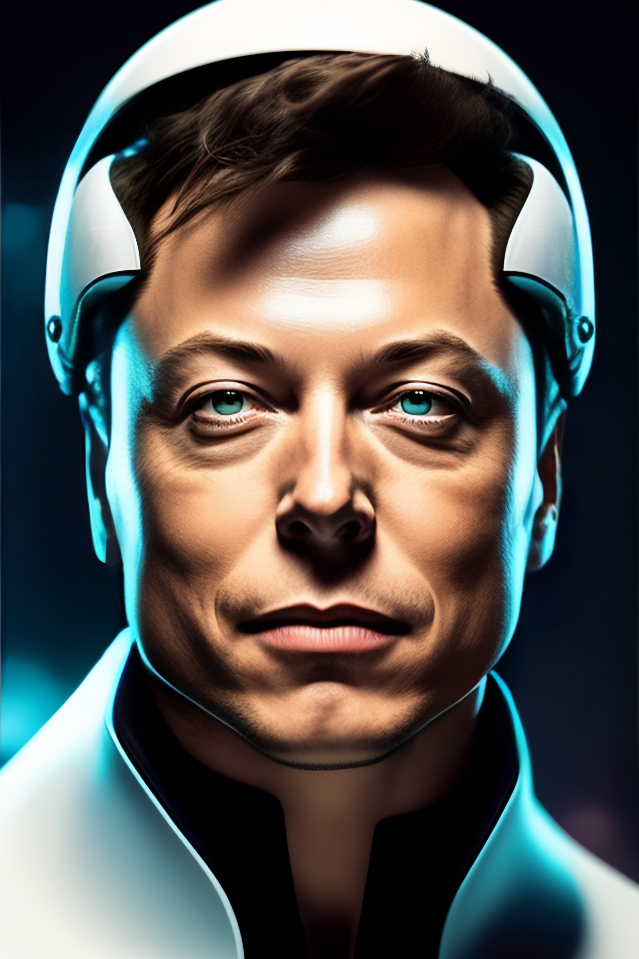Lexica - Elon Musk as an evil cyborg