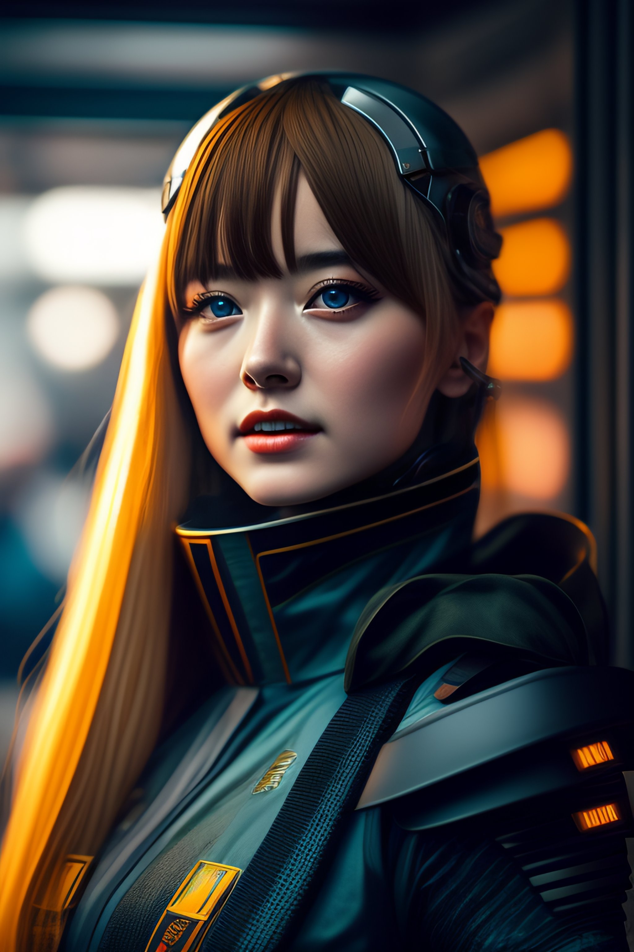 Lexica - Photoreal, cosplay, Cosplayer, cyber punk, Kanna Hashimoto ...