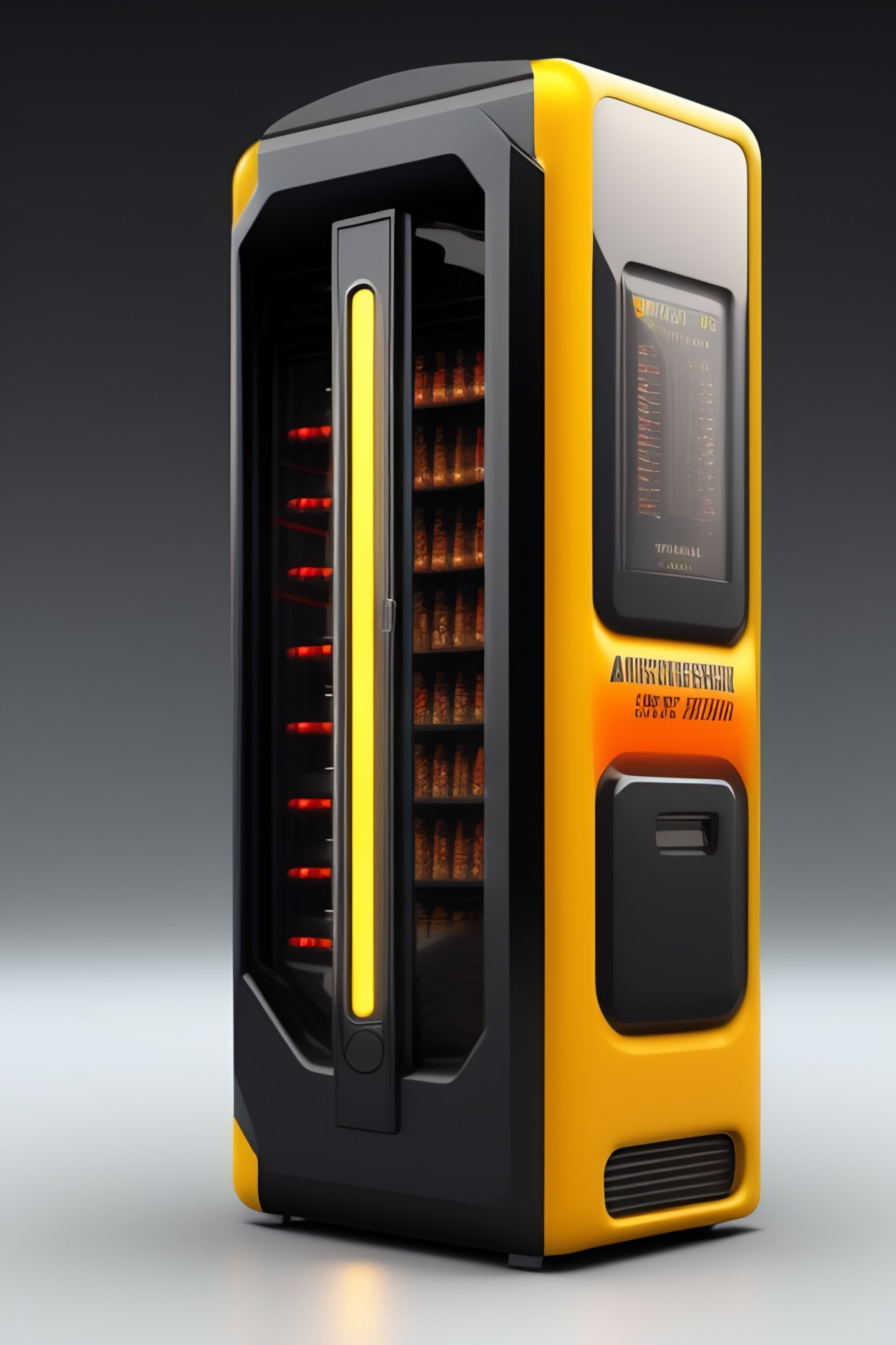 Lexica - A vending machine for guns, pistols, and firearms, Dark ...