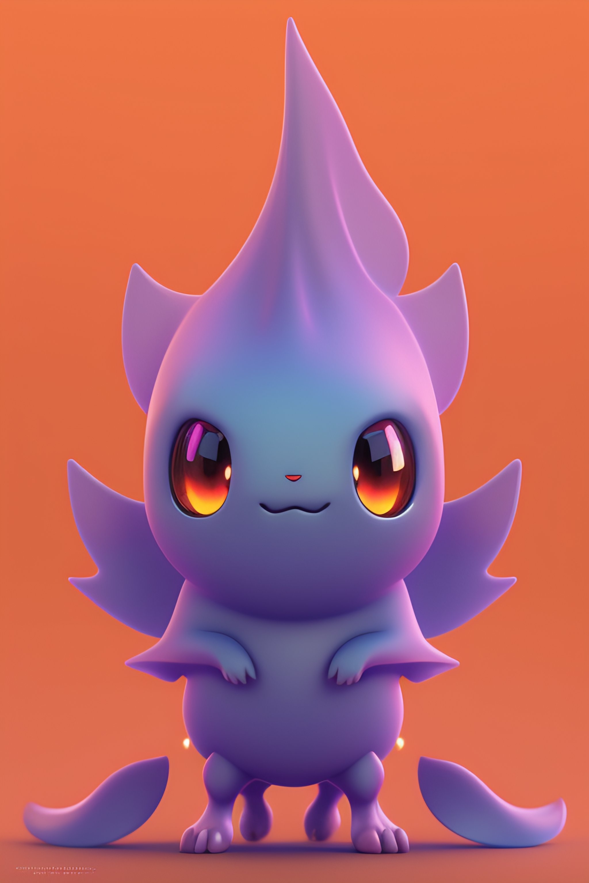Lexica - A cute ghost type pokemon:: by beeple and James Gilleard and ...