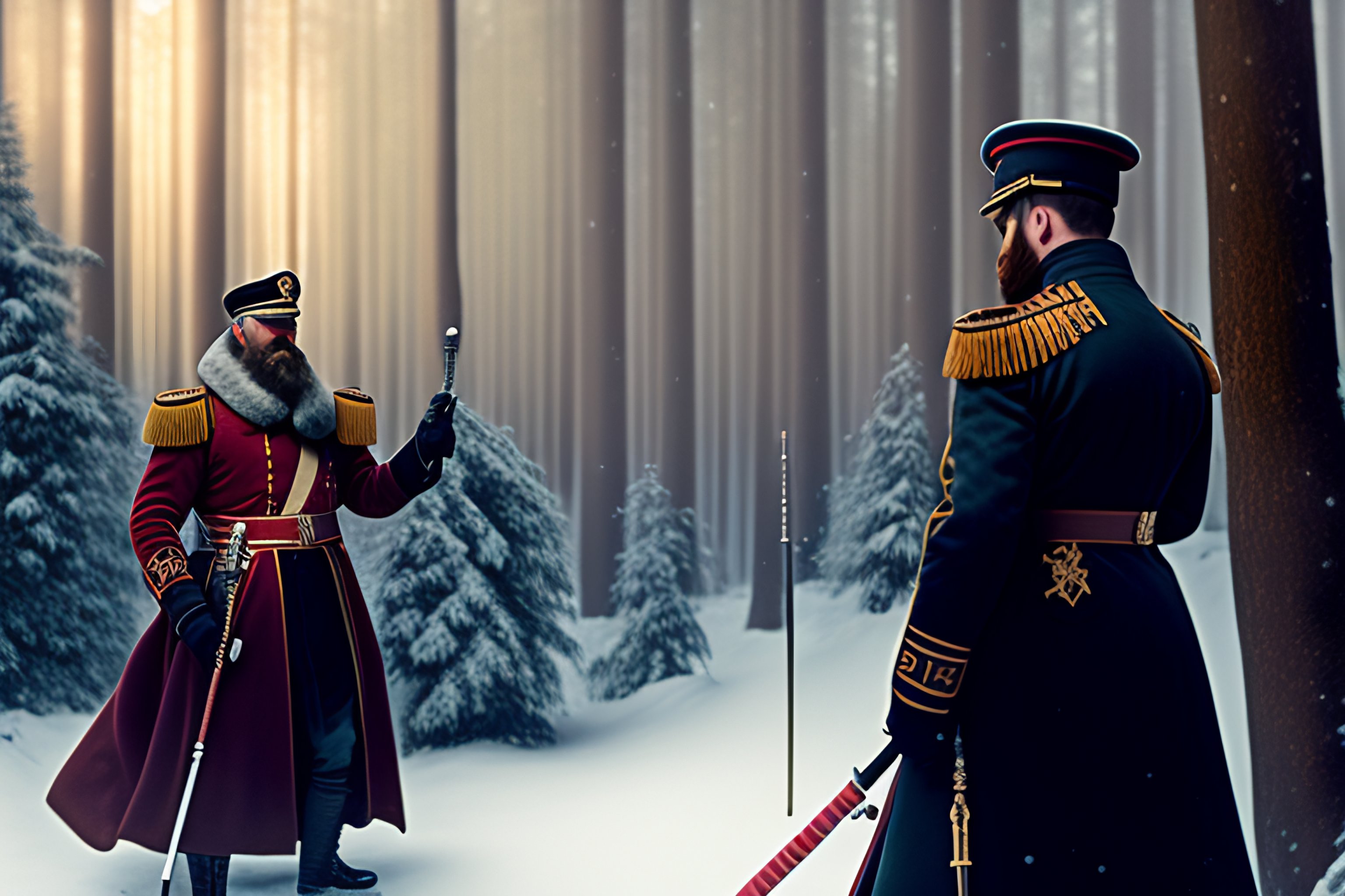 Lexica - Nicholas II, Wilhelm II and George V fighting wth lightsabers ...