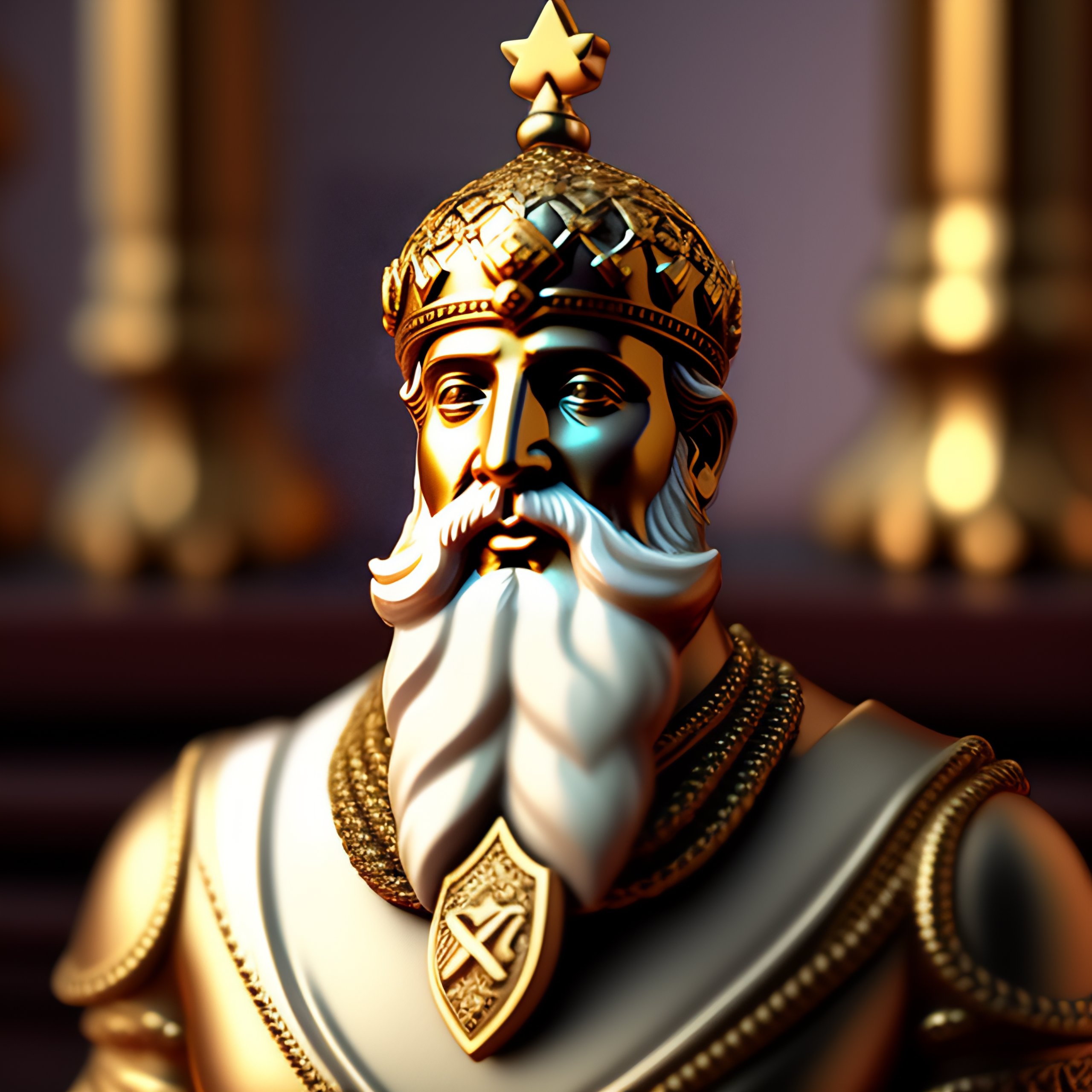 Lexica - Jewish ancient King, with star of David necklace, funko ...