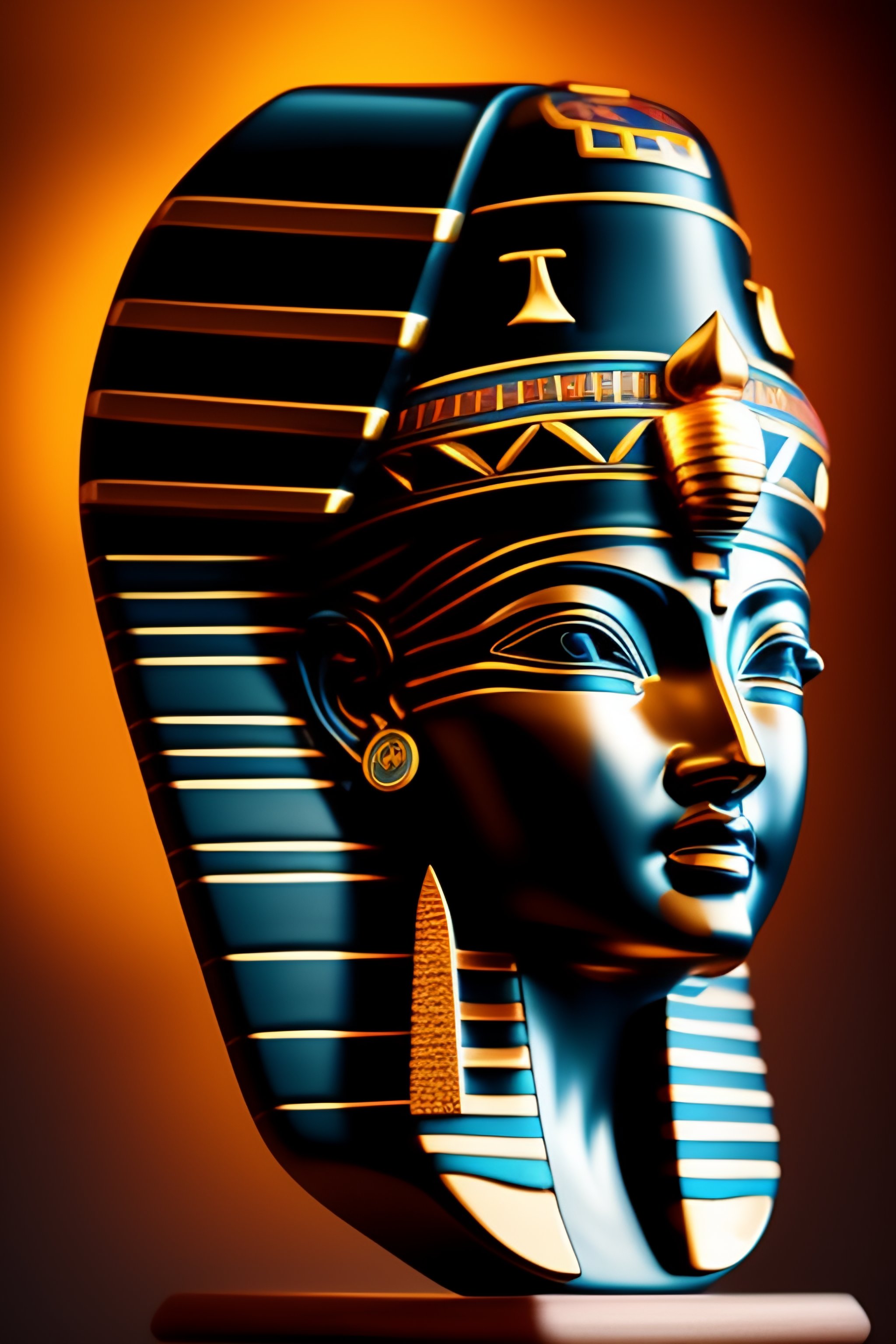 Lexica - 2d geometric egyptian god head