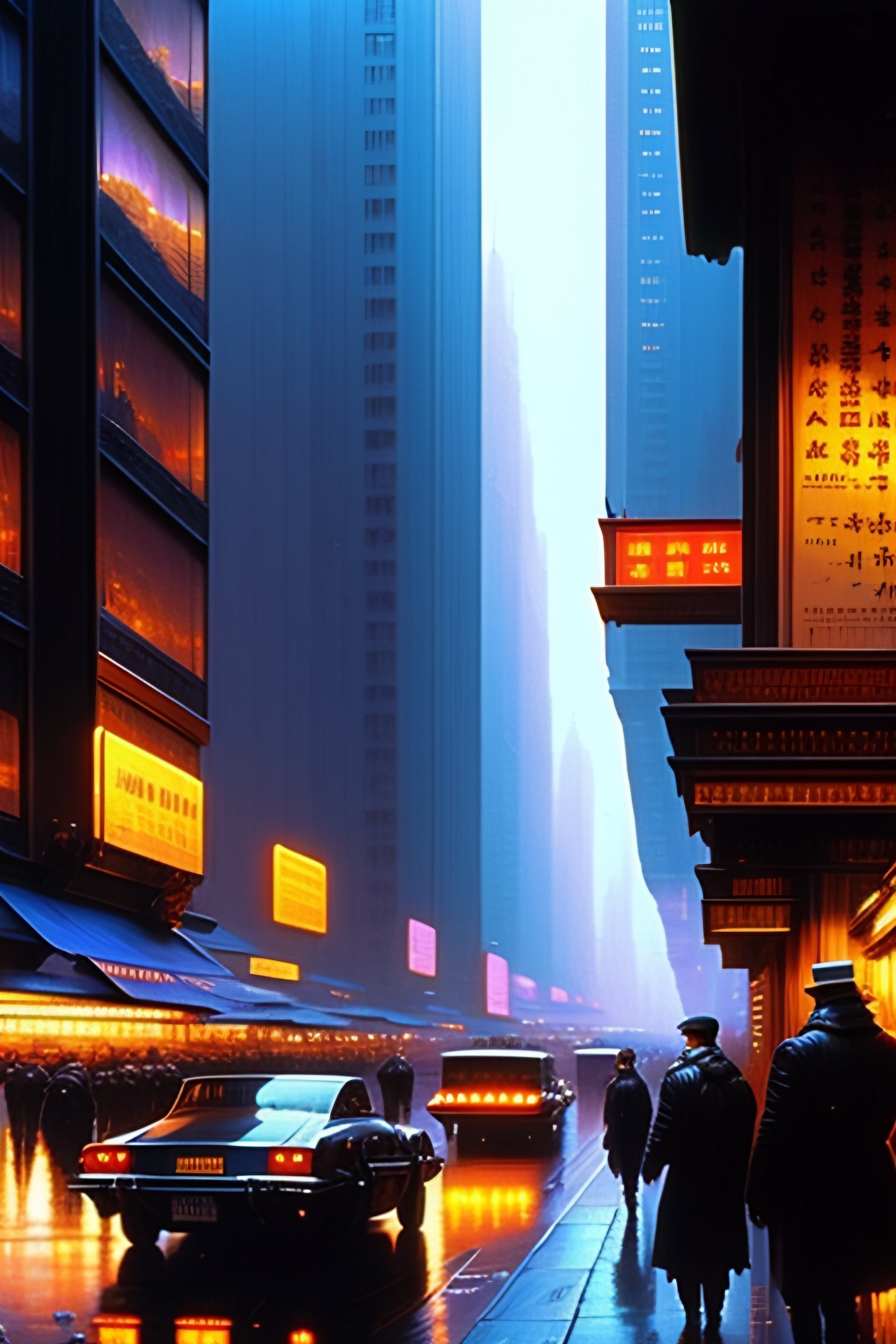 Lexica - Street cyberpunk city, hyperrealism, futurism, no blur, 4k ...