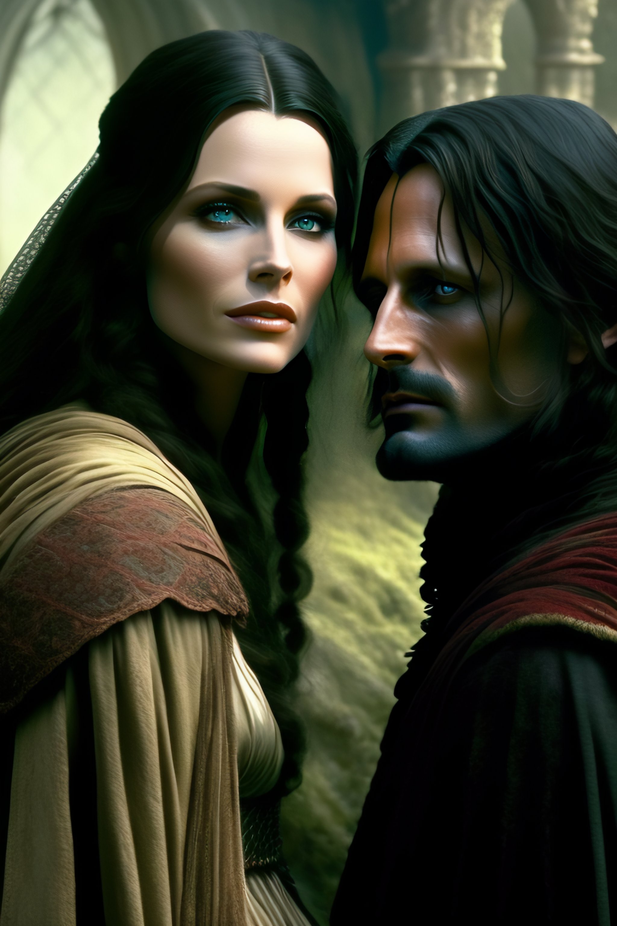 Lexica - Aragorn and arwen in the undead land