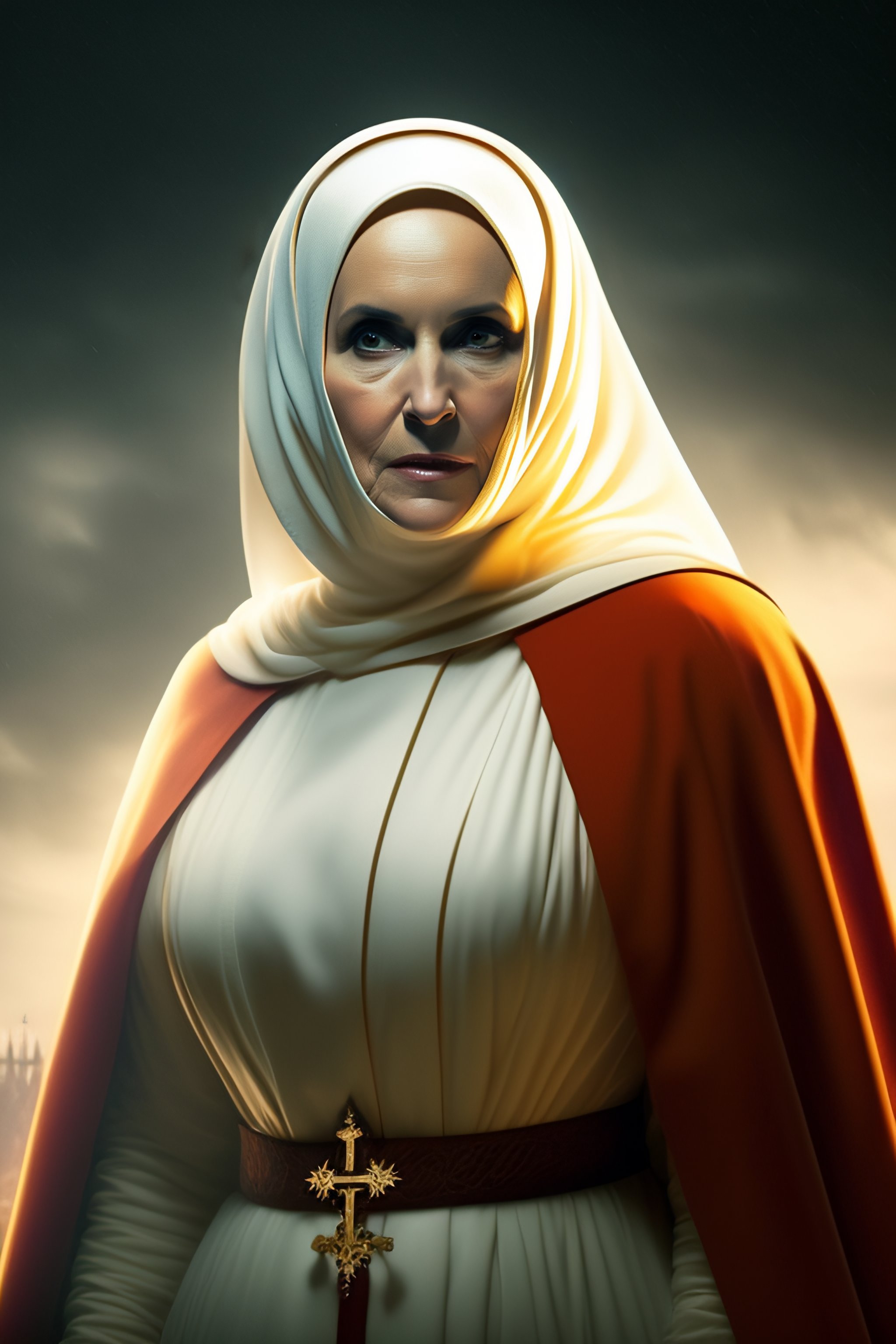 Lexica - The nun from a scary movie