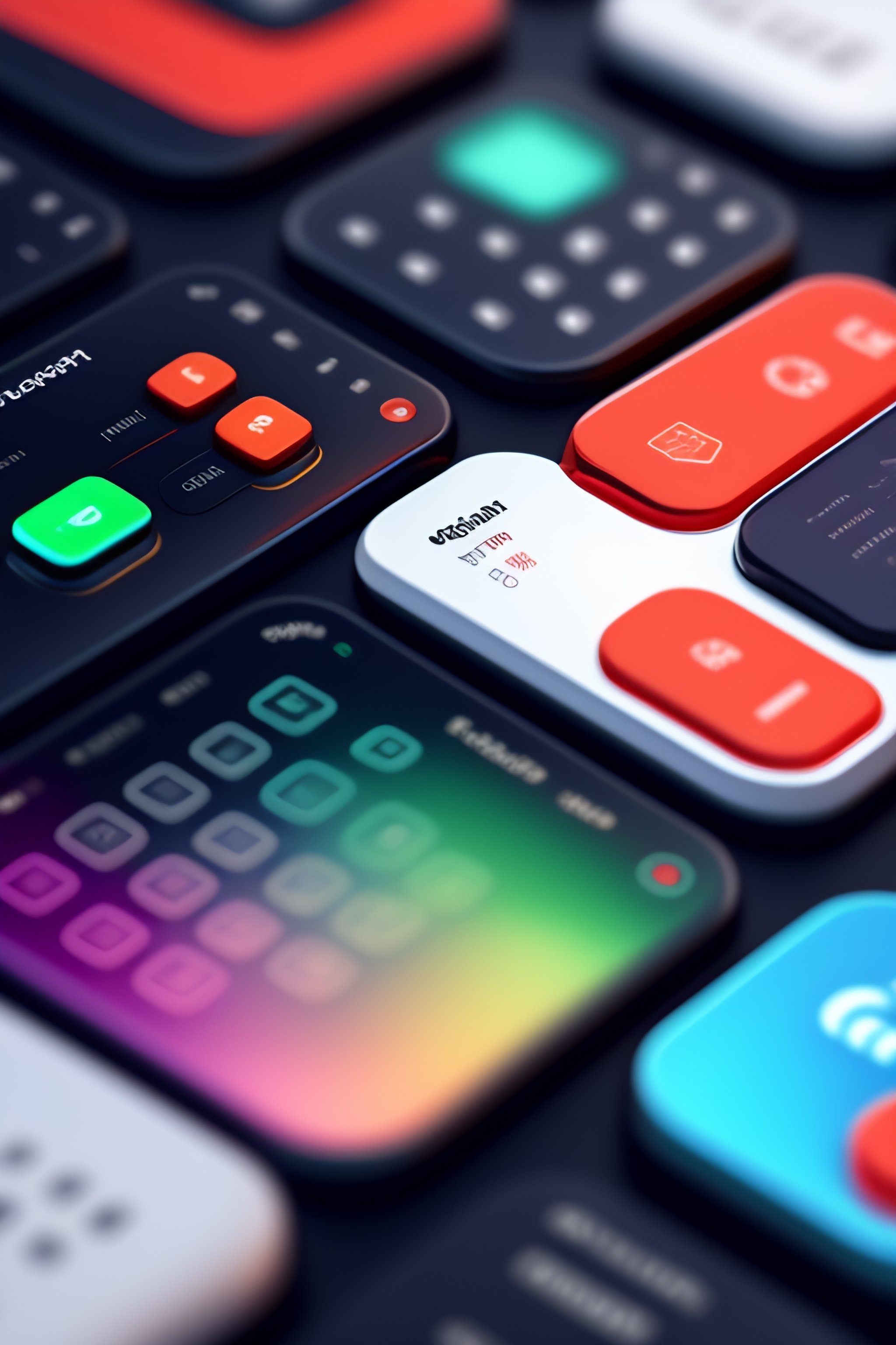 Lexica - Ui components buttons