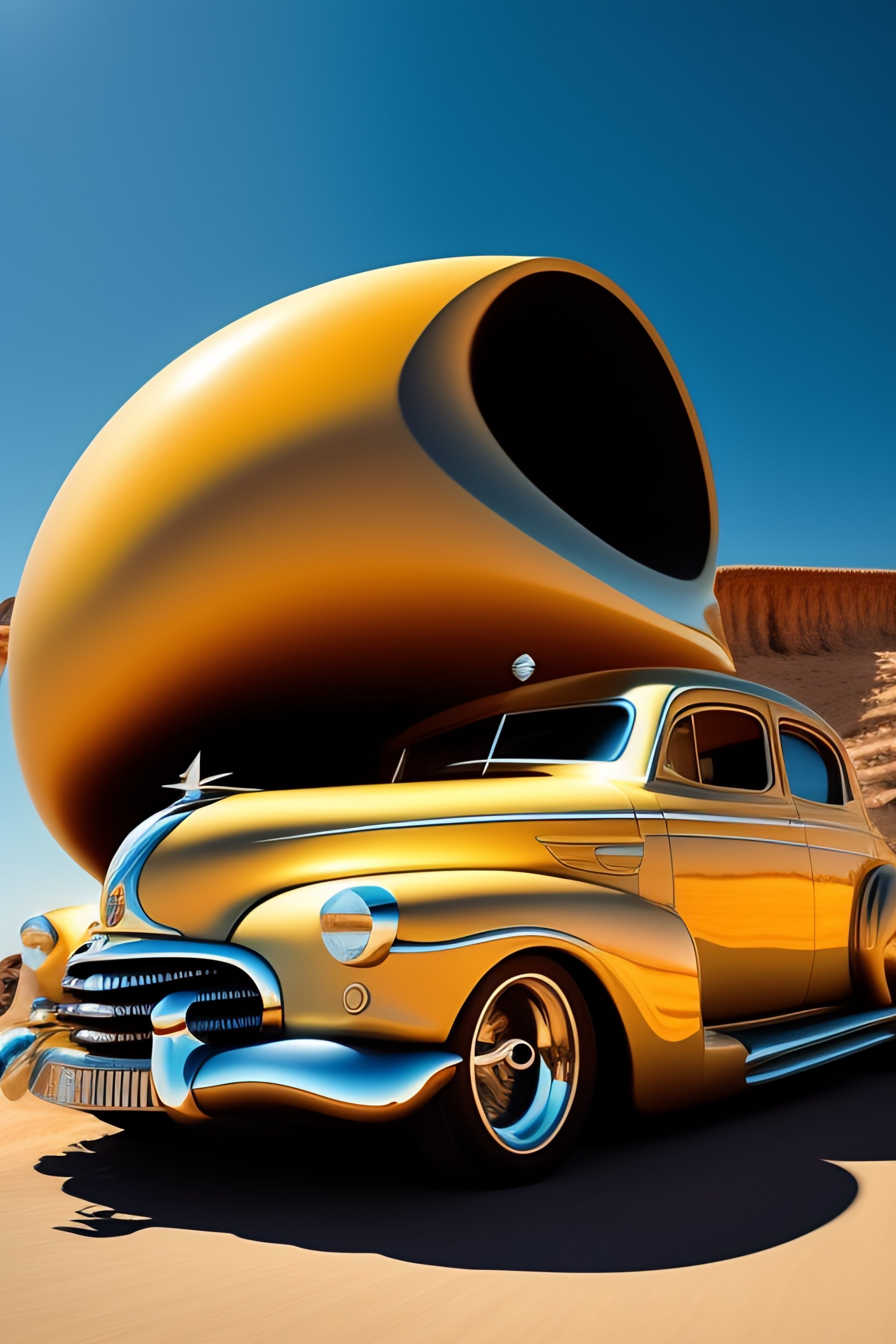 Lexica - A car design by pablo picasso