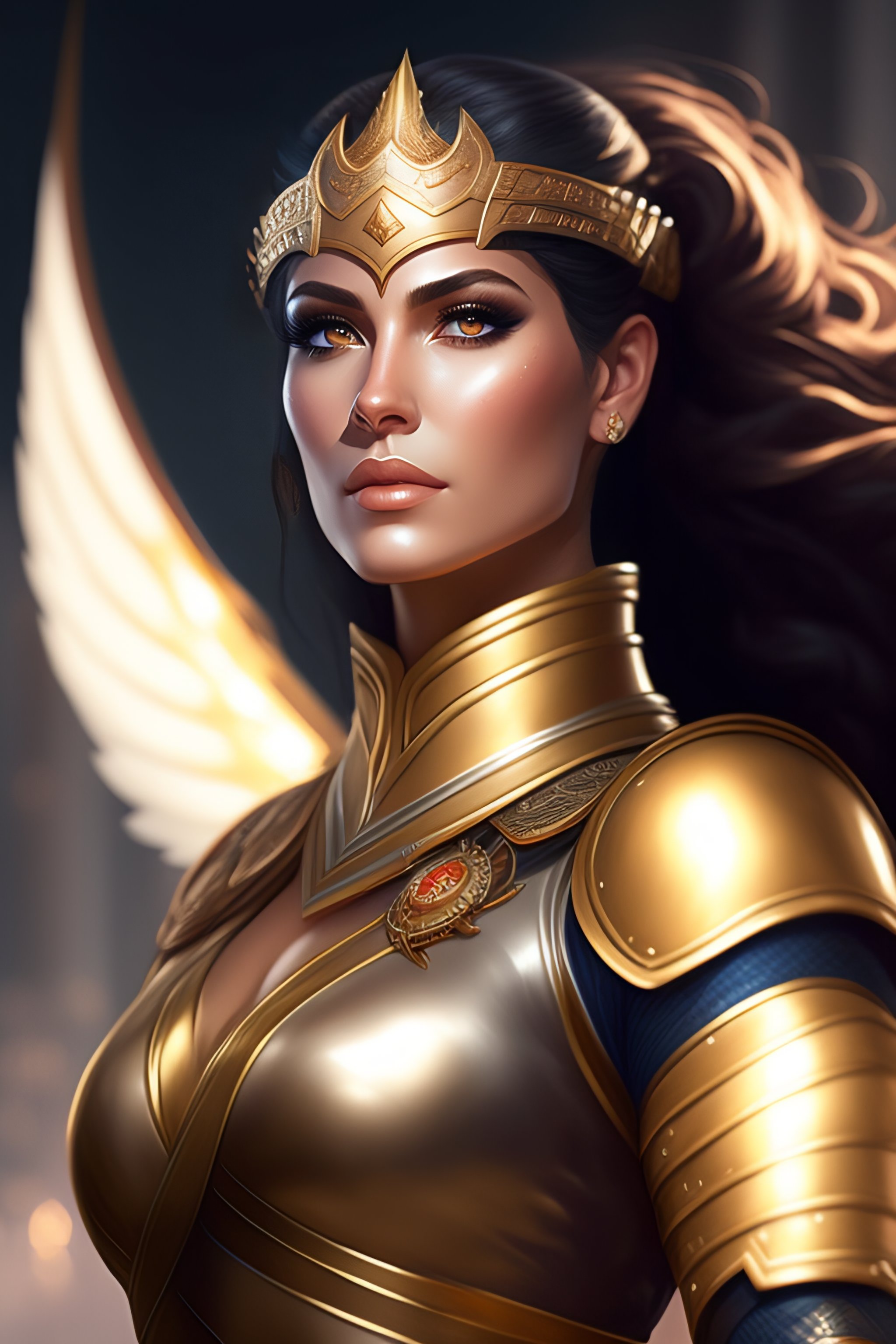 Lexica - Amazon valkyrie athena, d & d, fantasy, portrait, highly ...