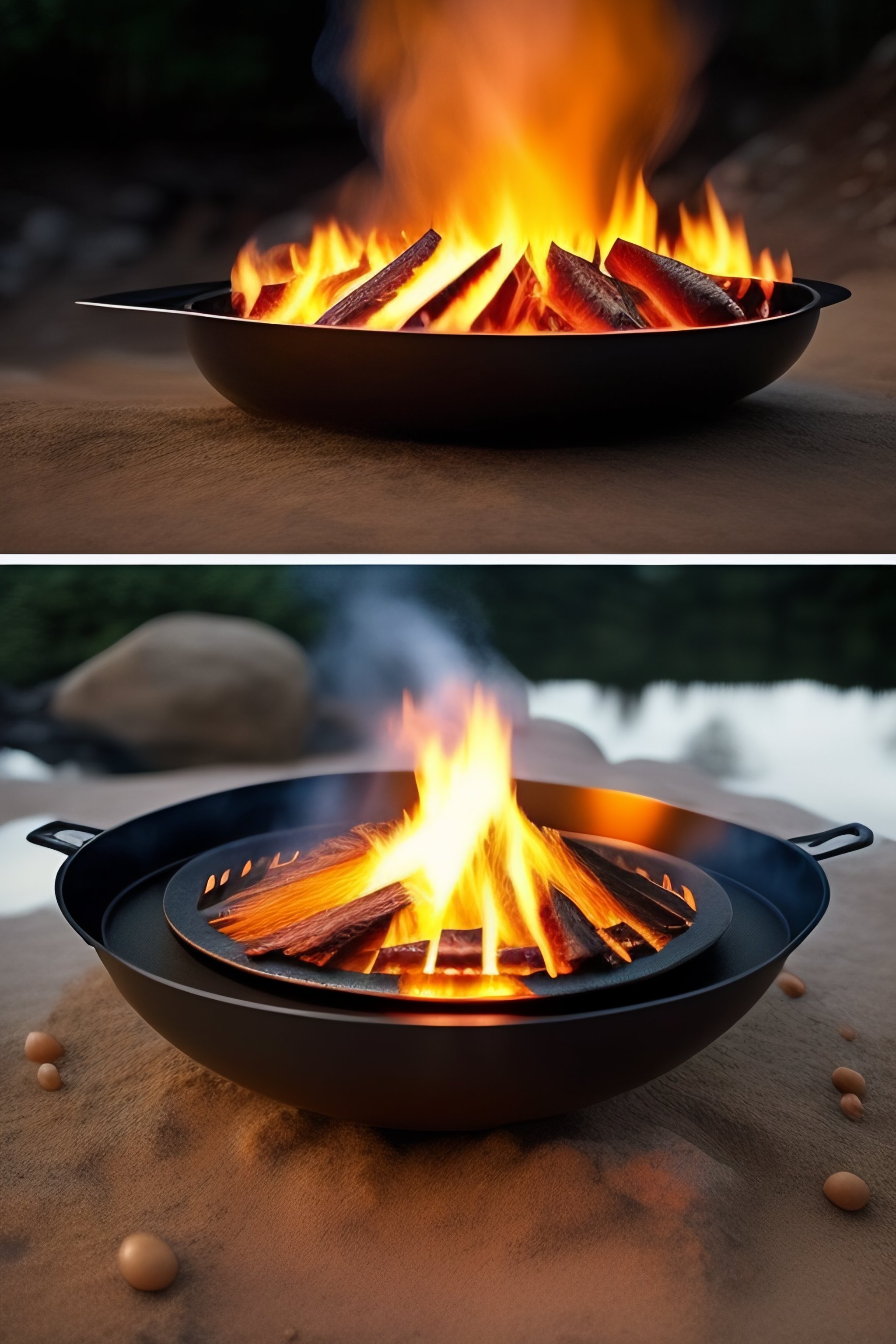 Lexica - Design an image of a compact and portable fire scale with ...