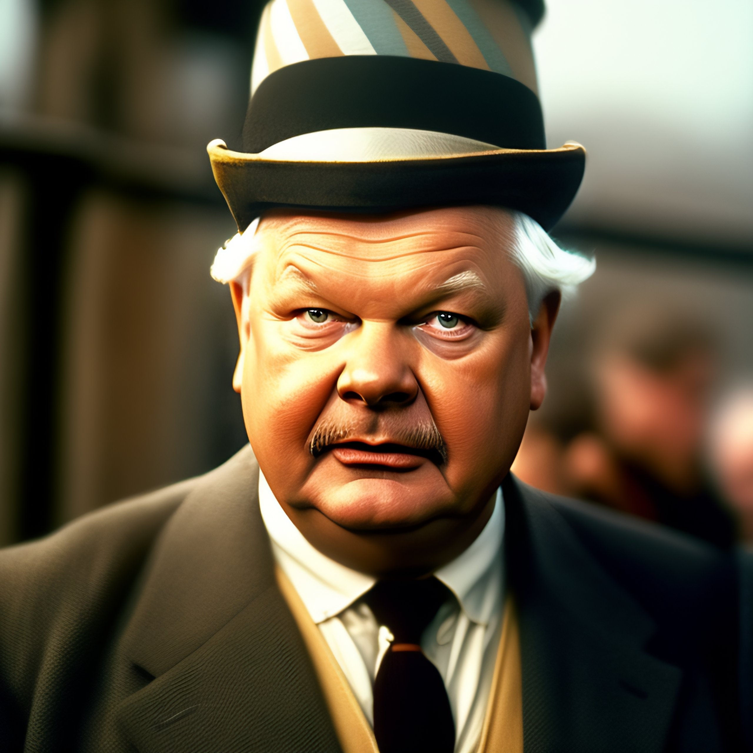 Lexica - Benny hill as an alcatraz jail prisoner
