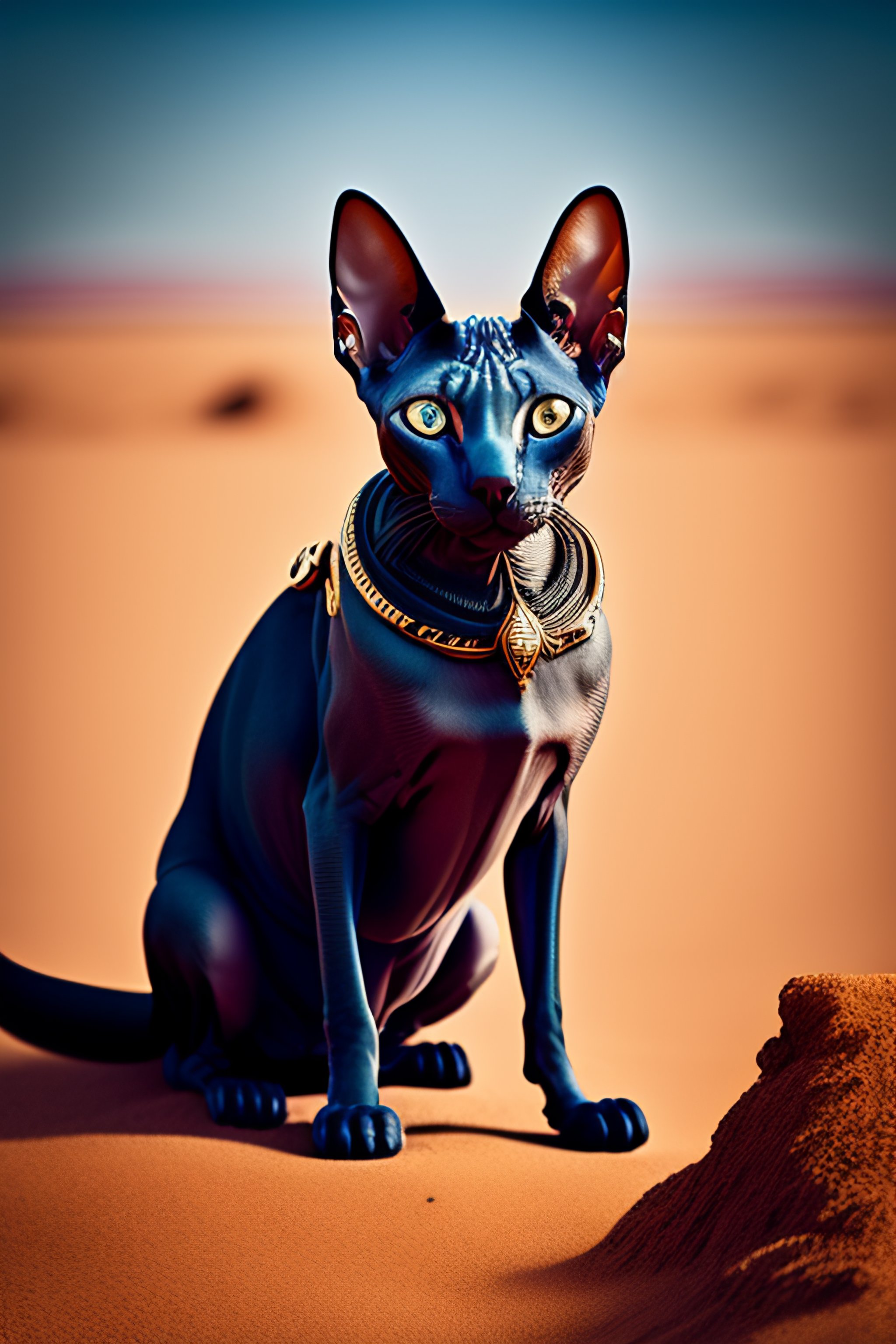 Lexica - Sphinx cat alien