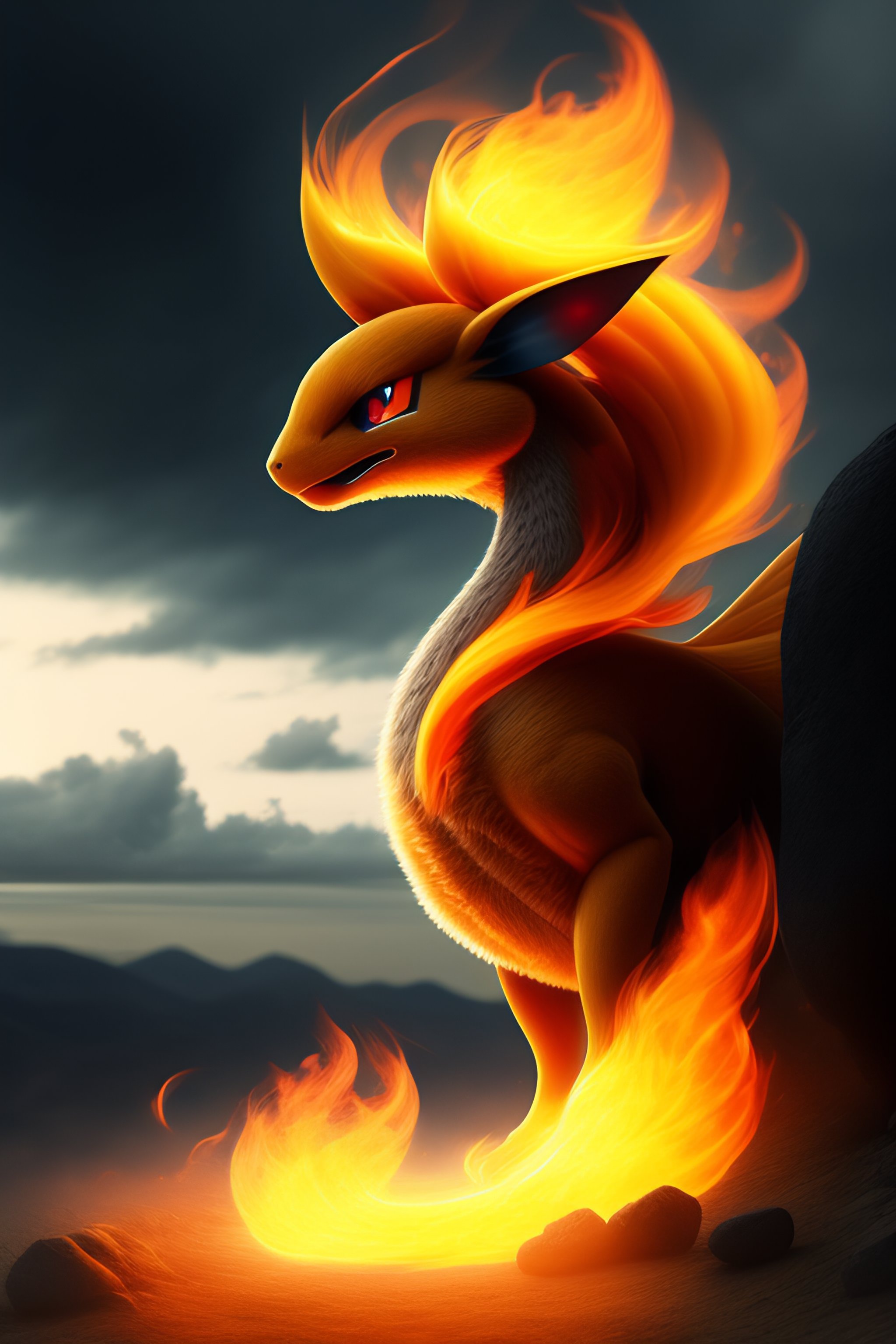 Lexica - A mistery fire pokemon