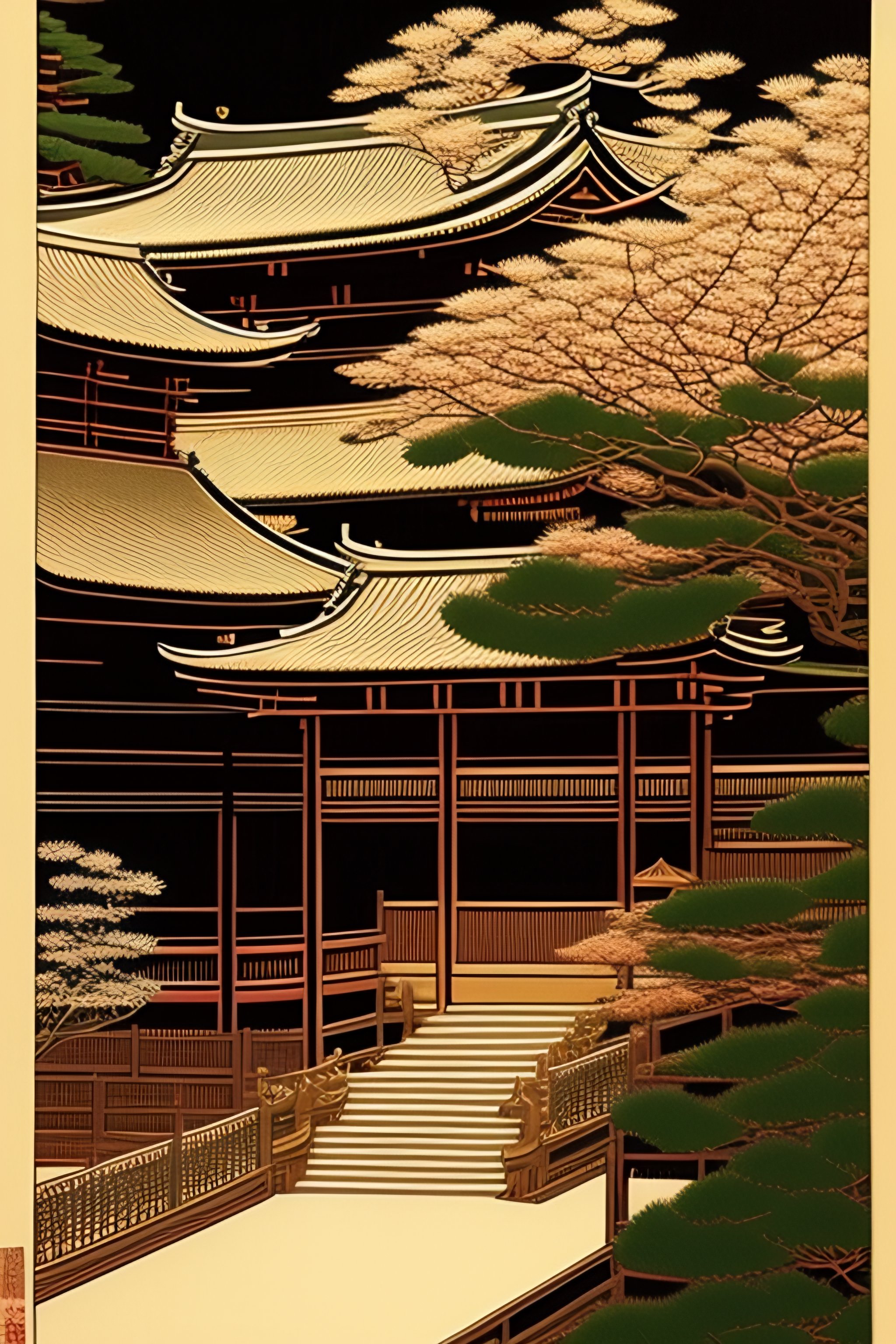 Lexica - Wallpaper art Woodblock print by Taguchi Tomoki, Yatsuo no ...