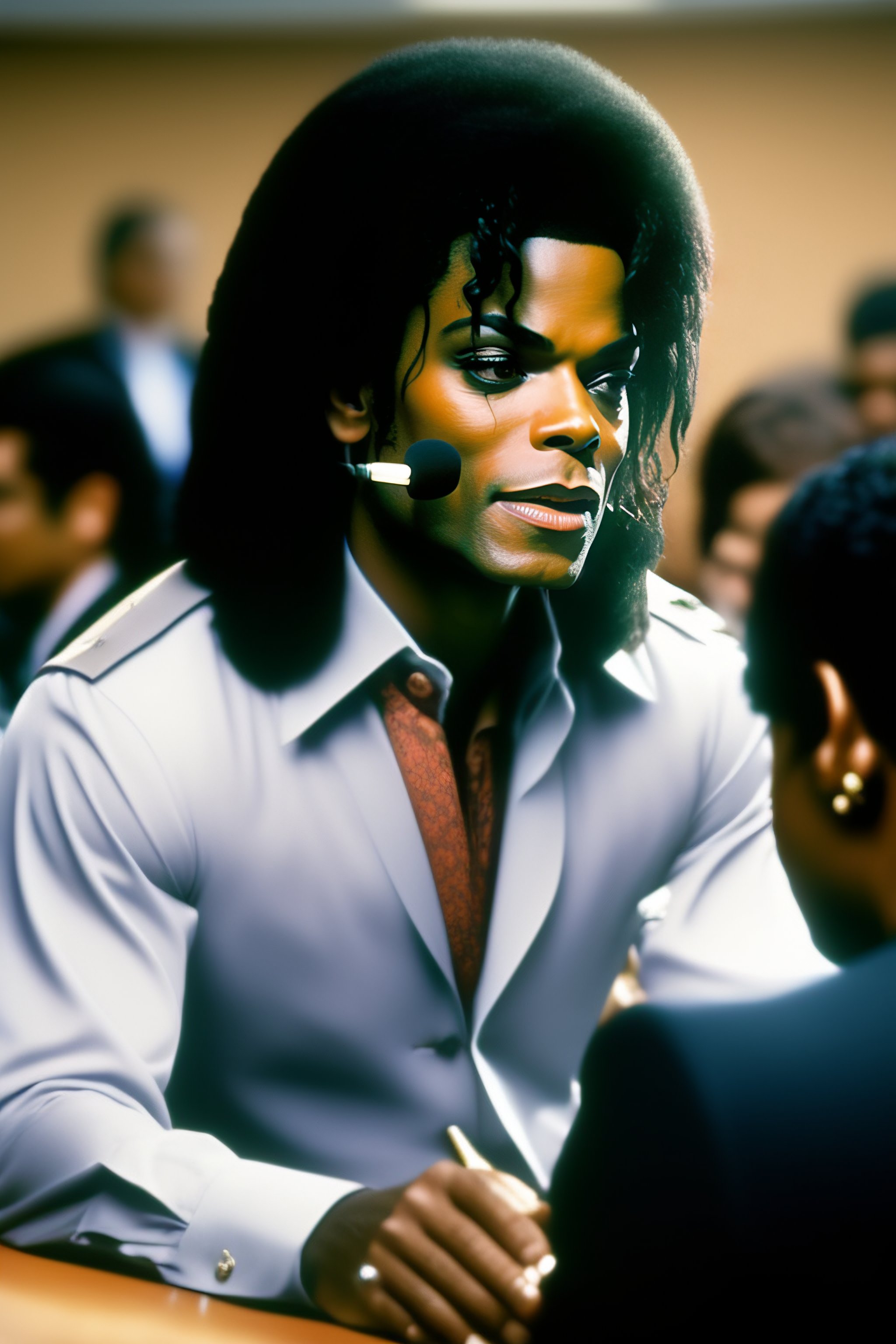 Lexica - Michael jackson as call center agent